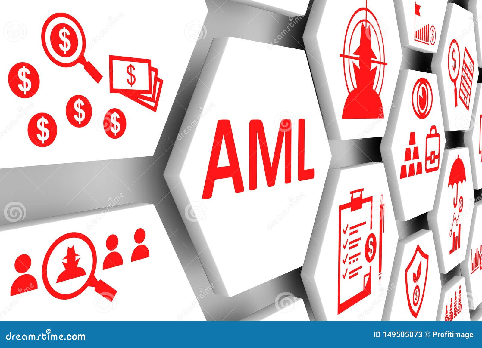 AML Concept Cell Background Stock Illustration | CartoonDealer.com ...