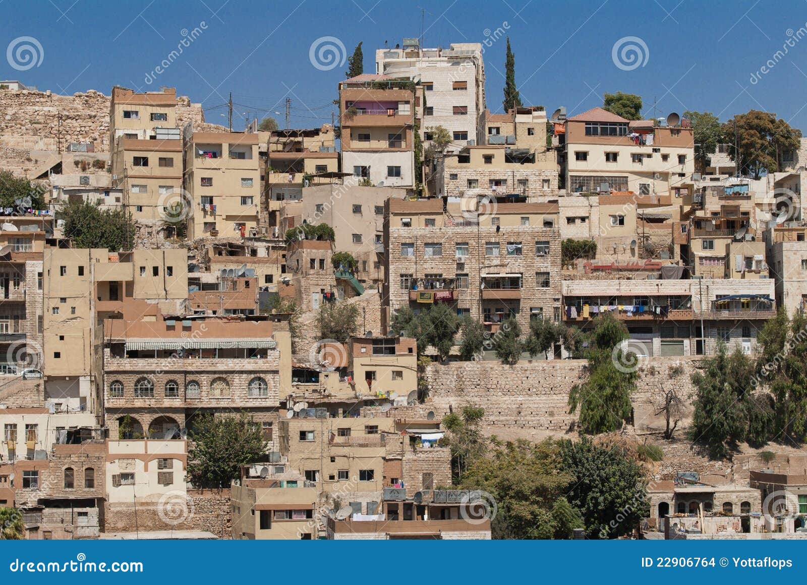 Amman foto de archivo. Imagen de santuario, ciudadela - 22906764