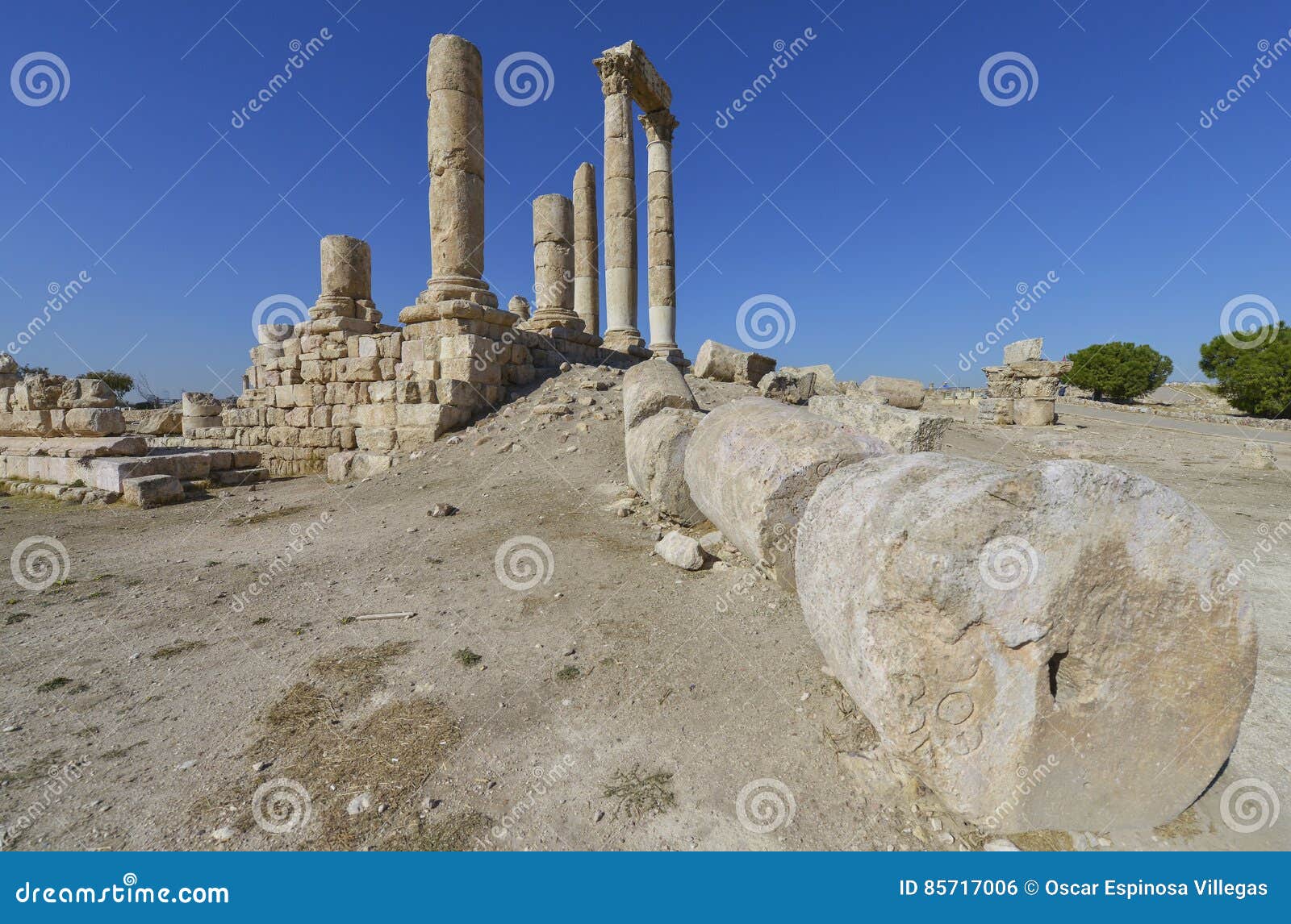 Amman in Jordan stock photo. Image of travel, ancient - 85717006