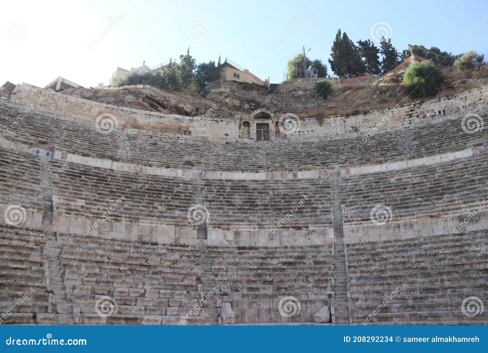 AMMAN stock photo. Image of history, roman, badlands - 208292234