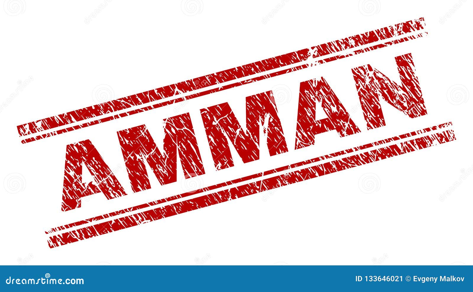 Scratched Textured AMMAN Stamp Seal Stock Vector - Illustration of text ...