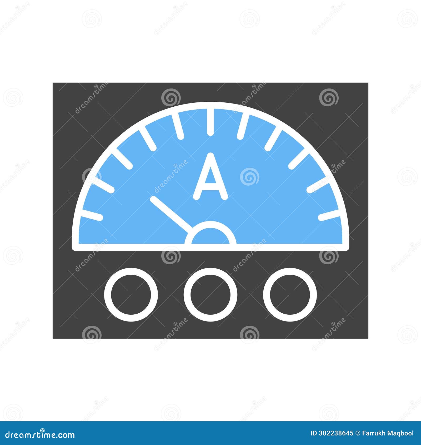 Ammeter Icon Vector Isolated On White Background, Ammeter Sign | CartoonDealer.com #134062912