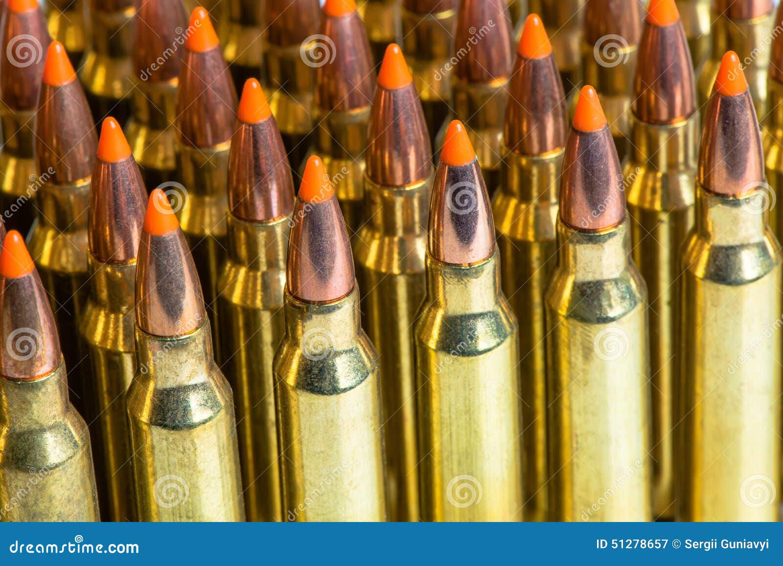 Ammo bullet up stock image. Image of sleeve, bullets - 51278657