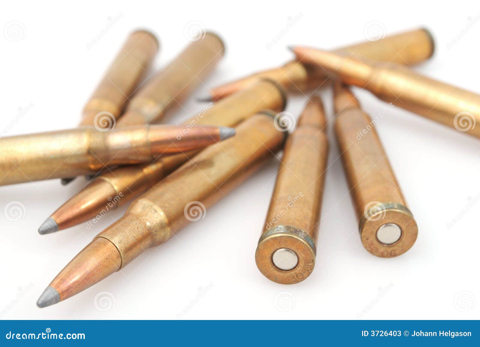 Ammo rounds stock image. Image of lead, jacket, bullet - 3726403