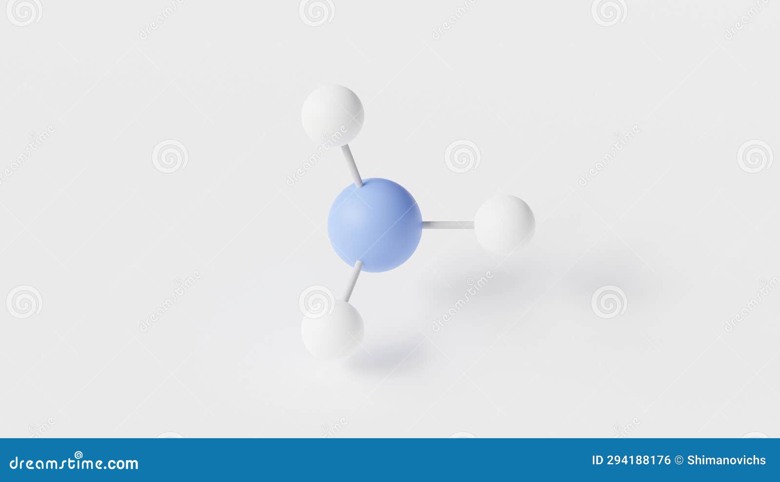 Ammonia Molecule 3d, Molecular Structure, Ball And Stick Model ... Ammonia Molecule 3d, Molecular Structure, Ball And Stick Model ...