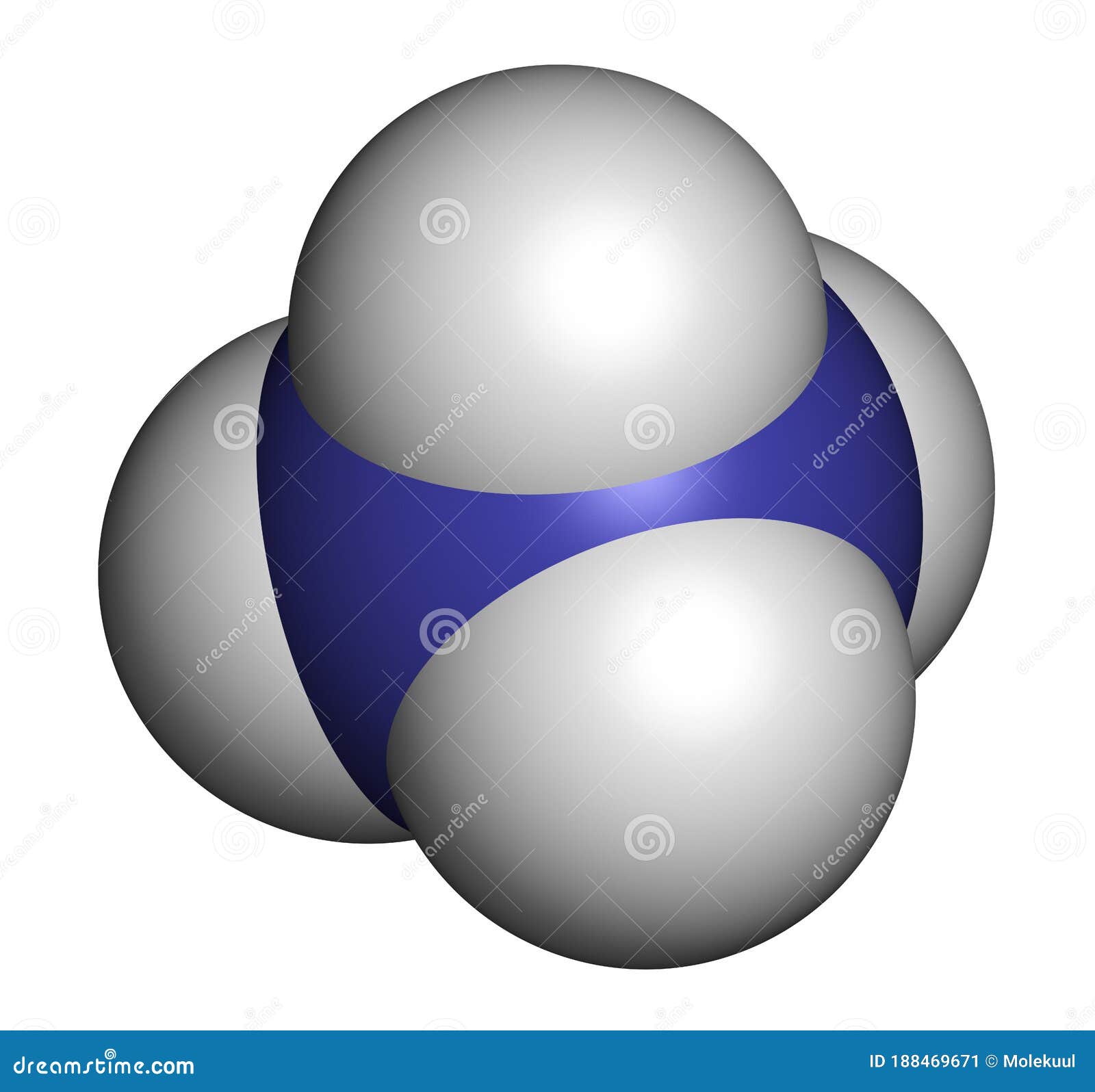 Ammonium Cation, NH4 And Ammonia, NH3 Molecule. Structural Chemical ... Ammonium Cation, NH4 And Ammonia, NH3 Molecule. Structural Chemical ...