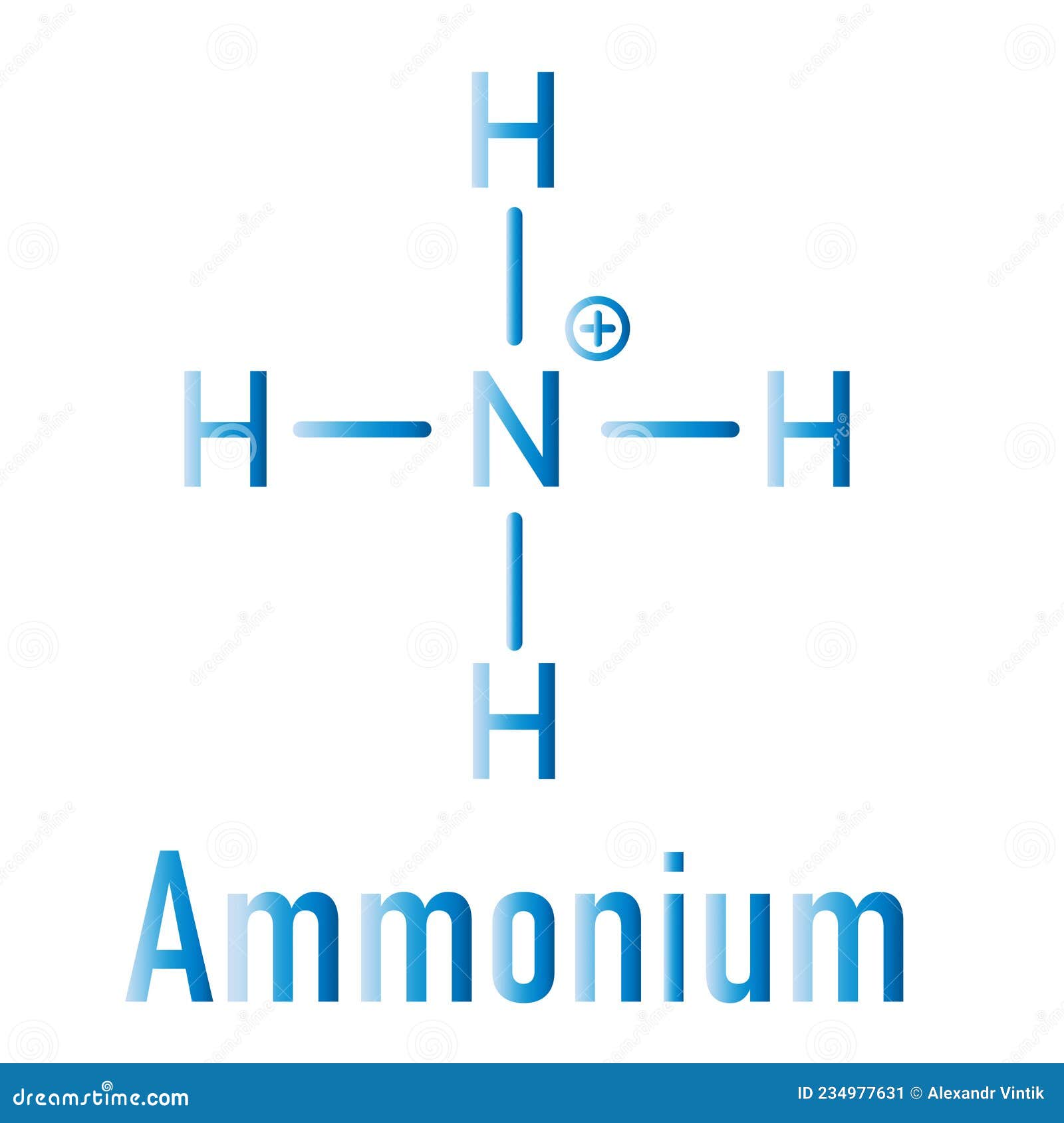 Ammonium Cation Skeletal Formula. Protonated Form of Ammonia Stock ... Ammonium Cation Skeletal Formula. Protonated Form of Ammonia Stock ...