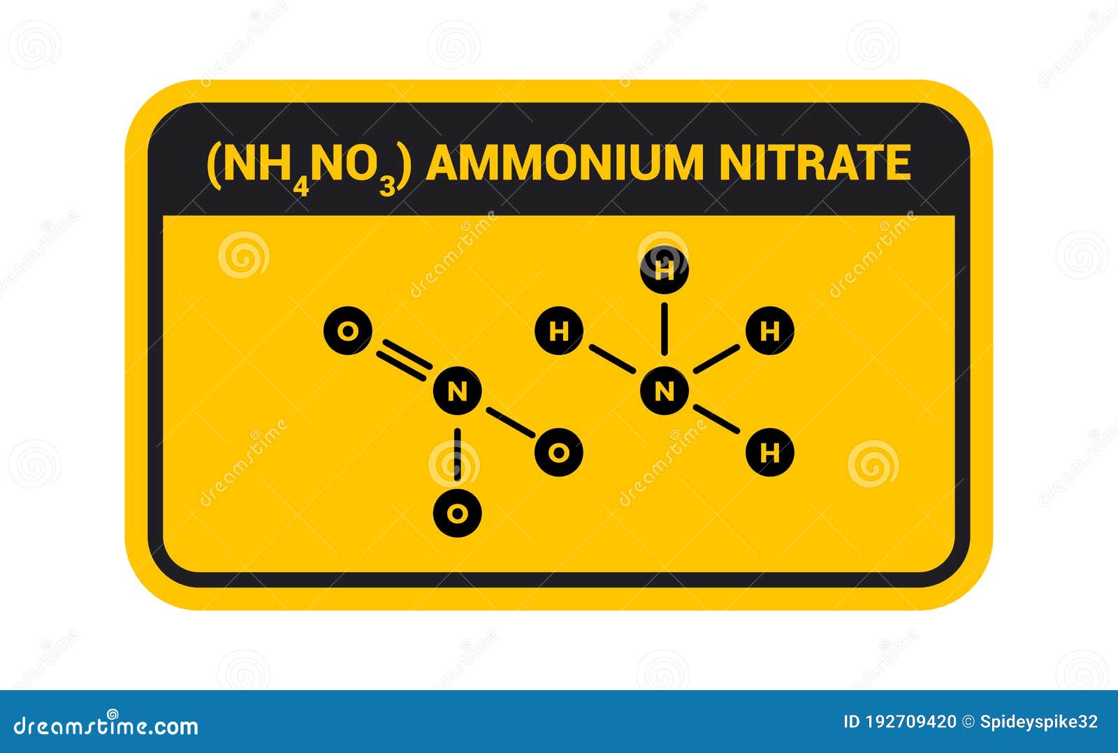 Ammonium Nitrate, Chemical Structure. Skeletal Formula. Stock ... Ammonium Nitrate, Chemical Structure. Skeletal Formula. Stock ...