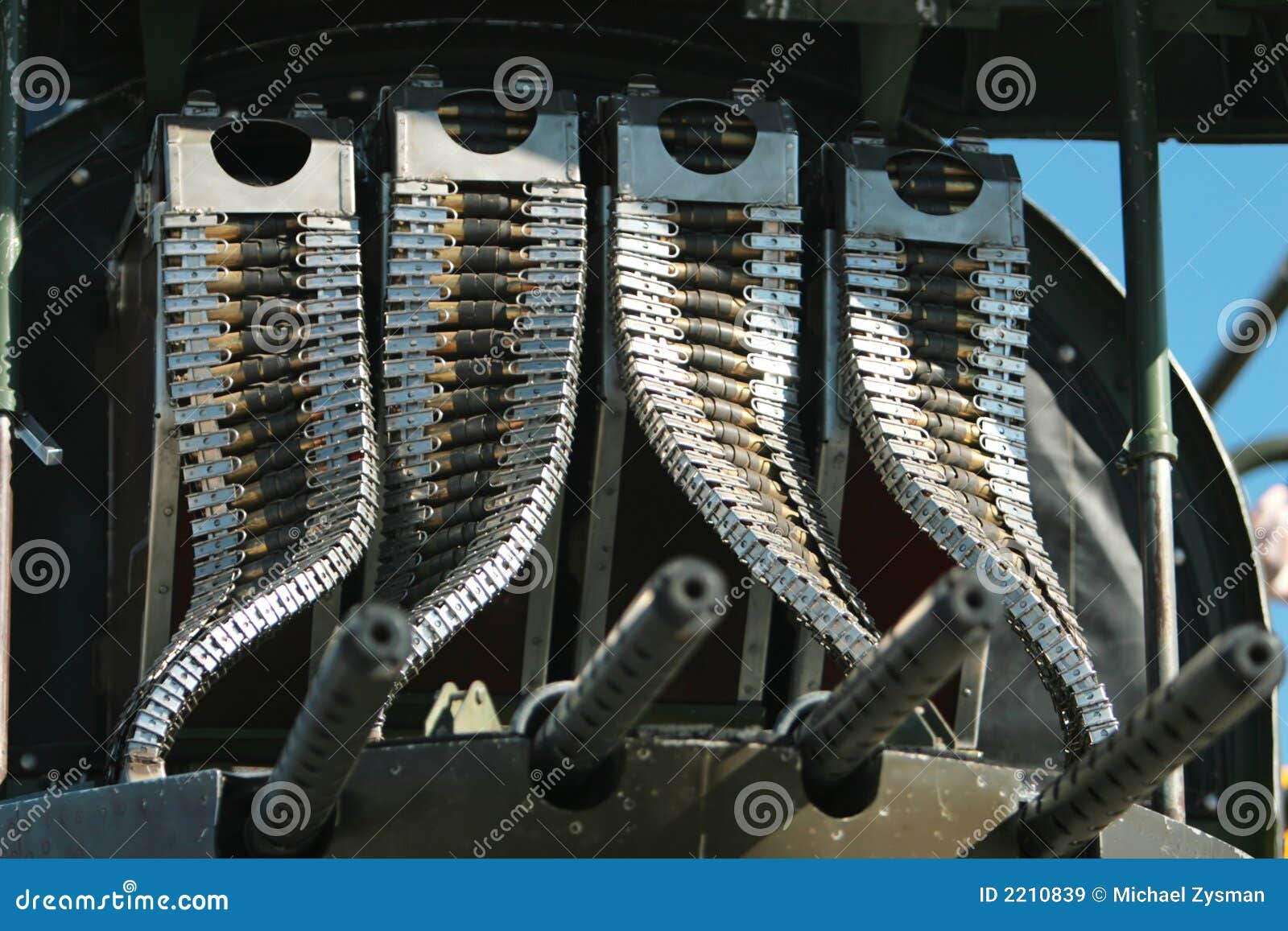 Ammunition Clips stock image. Image of machine, bullet - 2210839