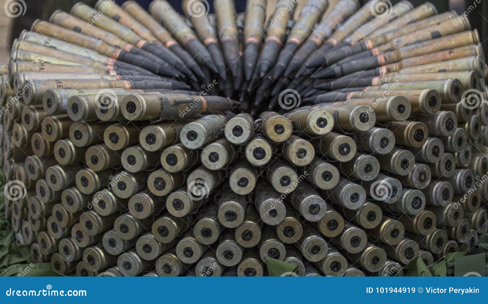 Ammunition and projectiles stock image. Image of defense - 101944919