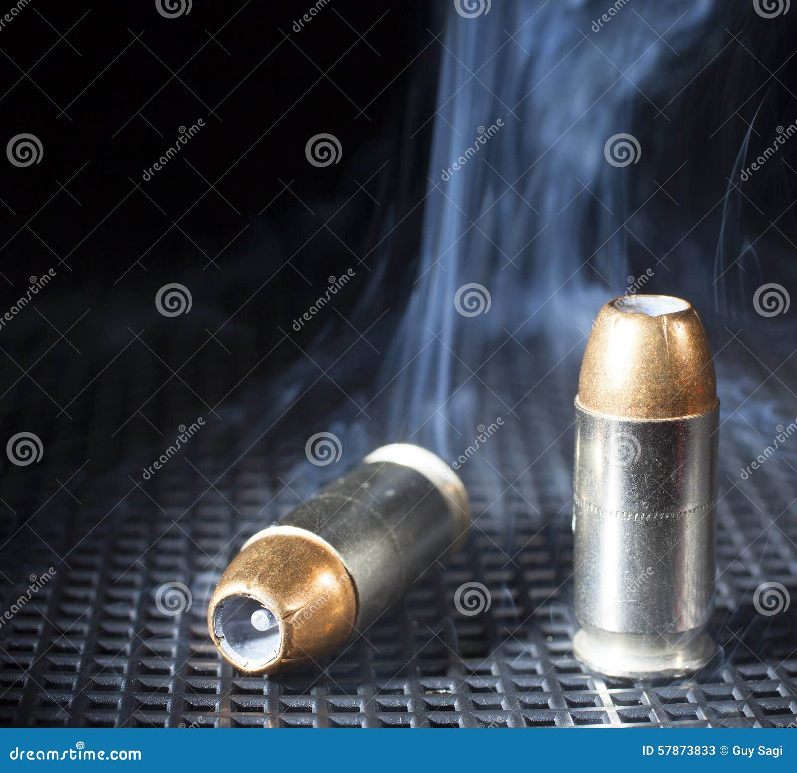 Ammunition and smoke stock image. Image of copper, lead - 57873833