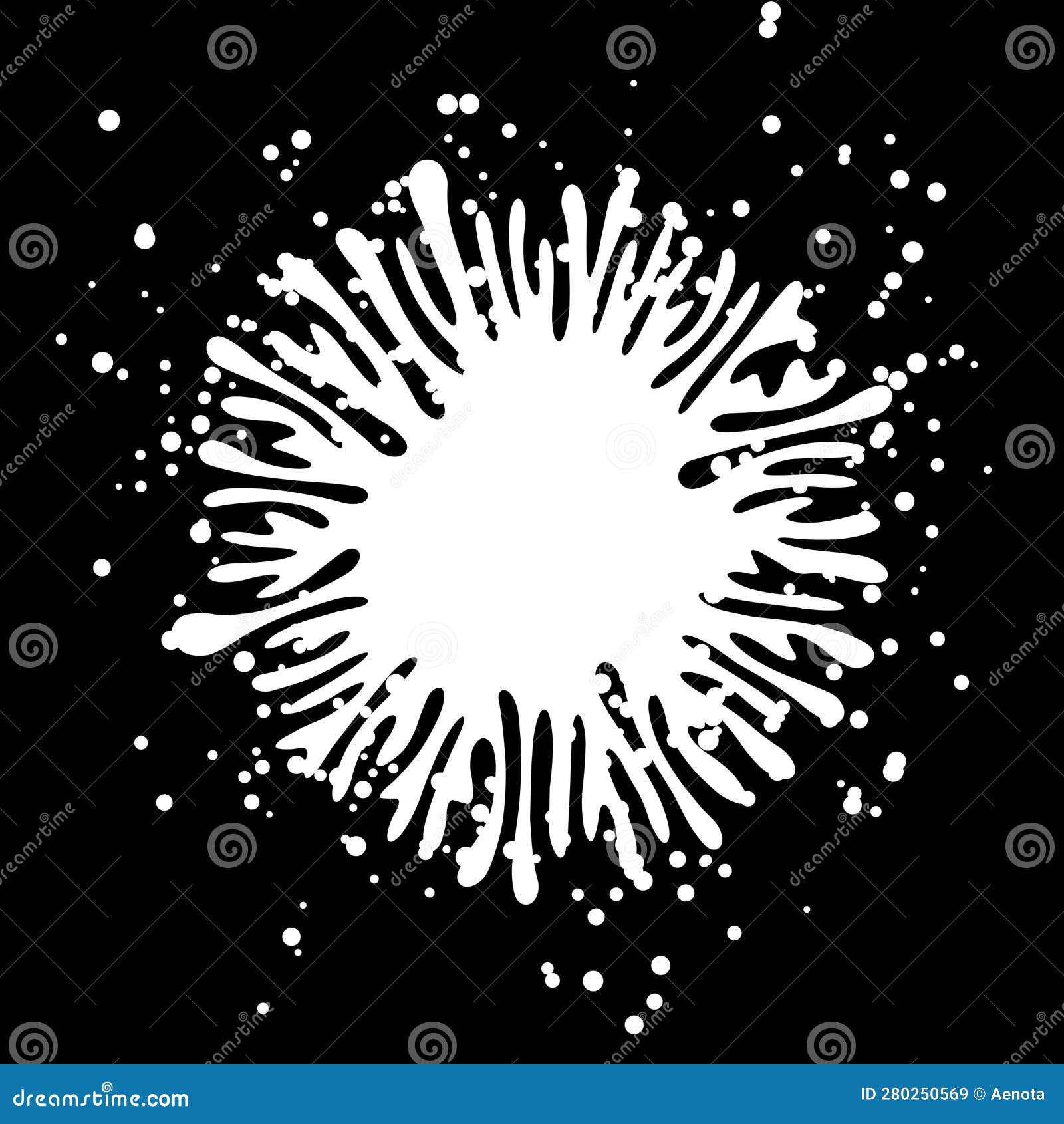 Amoeba Form for Design Project Stock Vector - Illustration of disc ...
