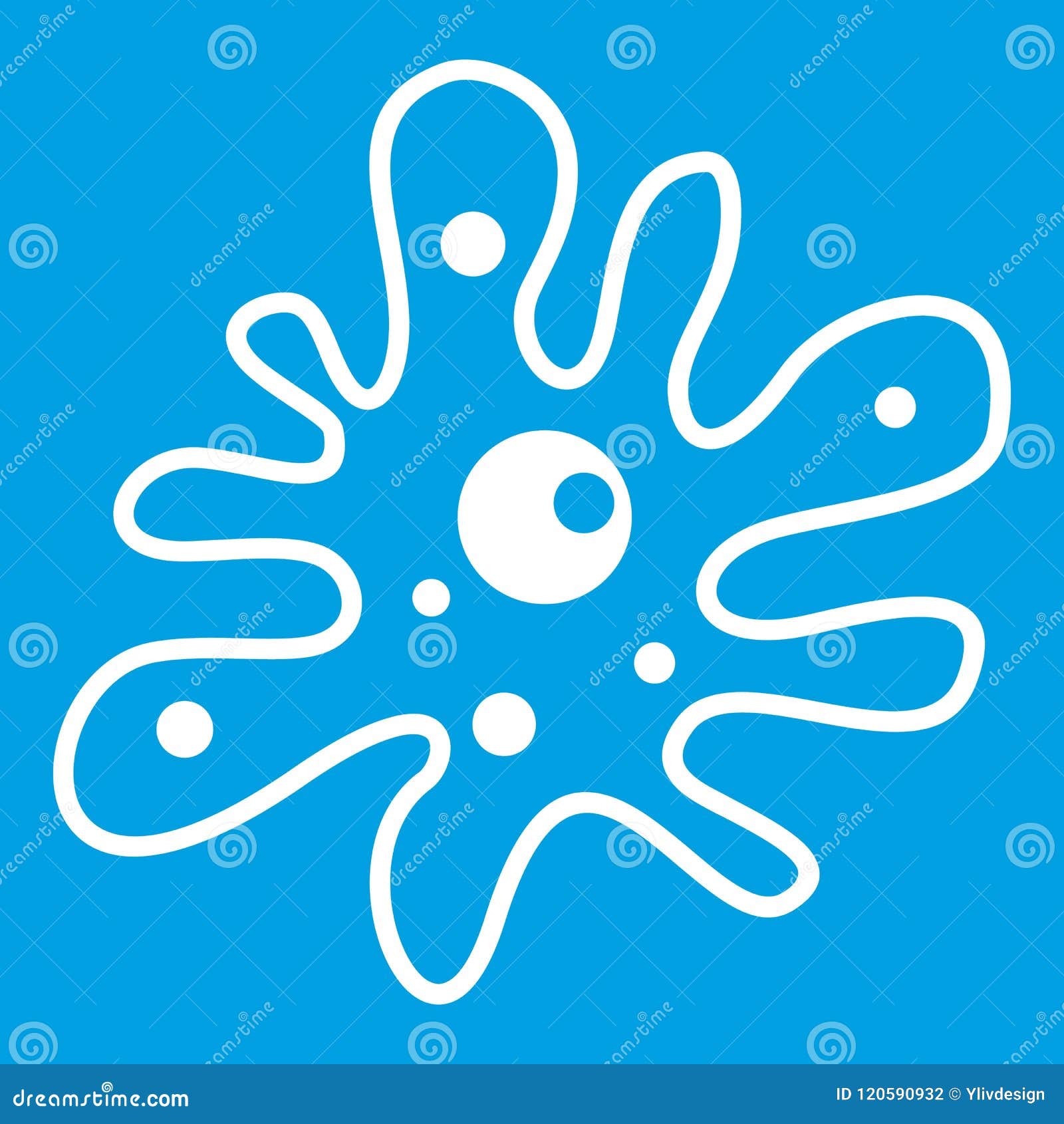 Amoeba Icon Vector From Virus Collection. Thin Line Amoeba Outline Icon ...