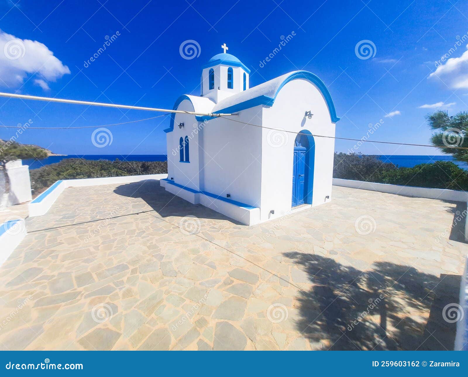Amoopi Beach stock photo. Image of mediterranean, attraction - 259603162
