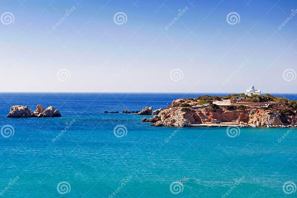 Amoopi in Karpathos, Greece Stock Photo - Image of beach, pera: 75683460