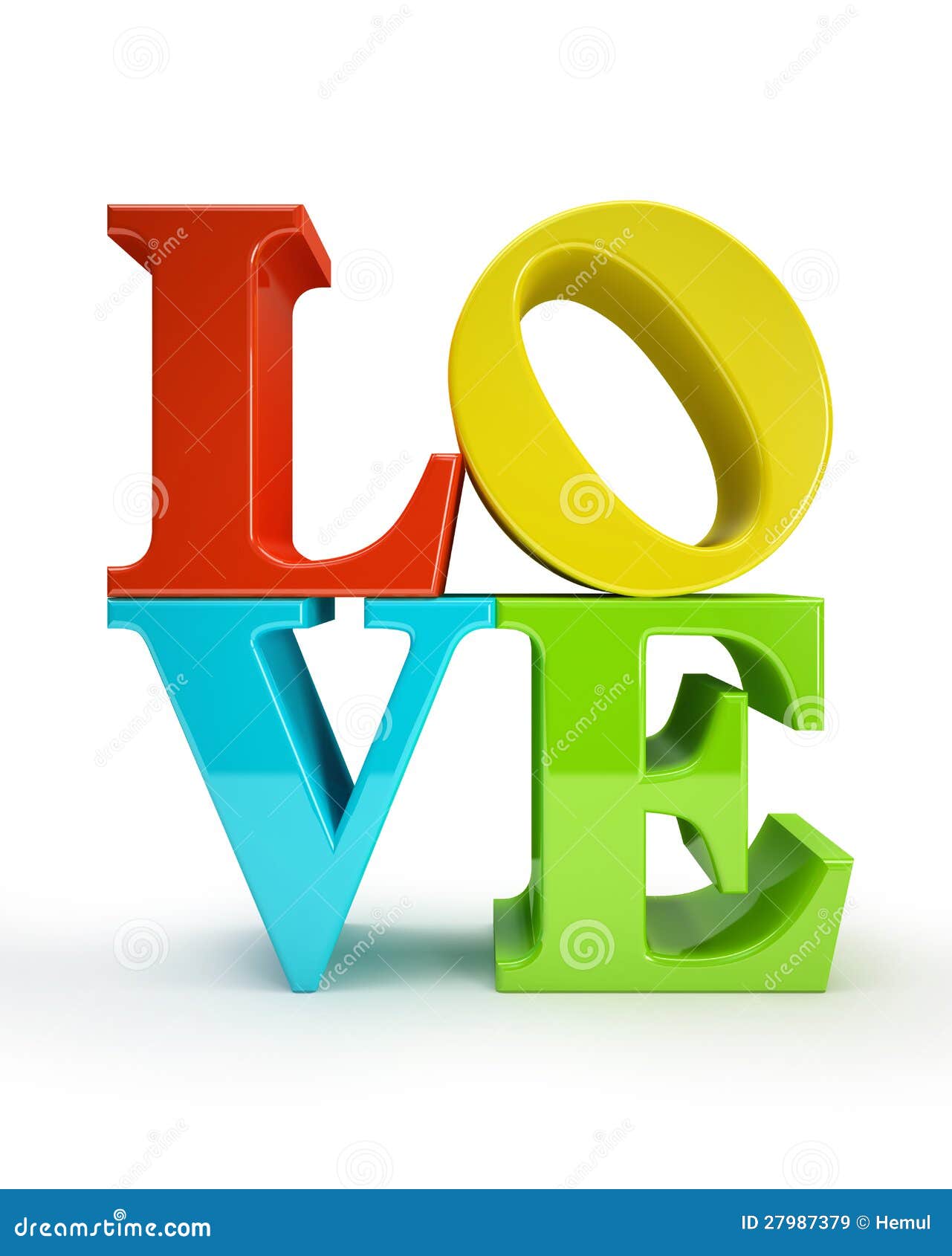 AMOR colorido das letras ilustração stock. Ilustração de amor - 27987379