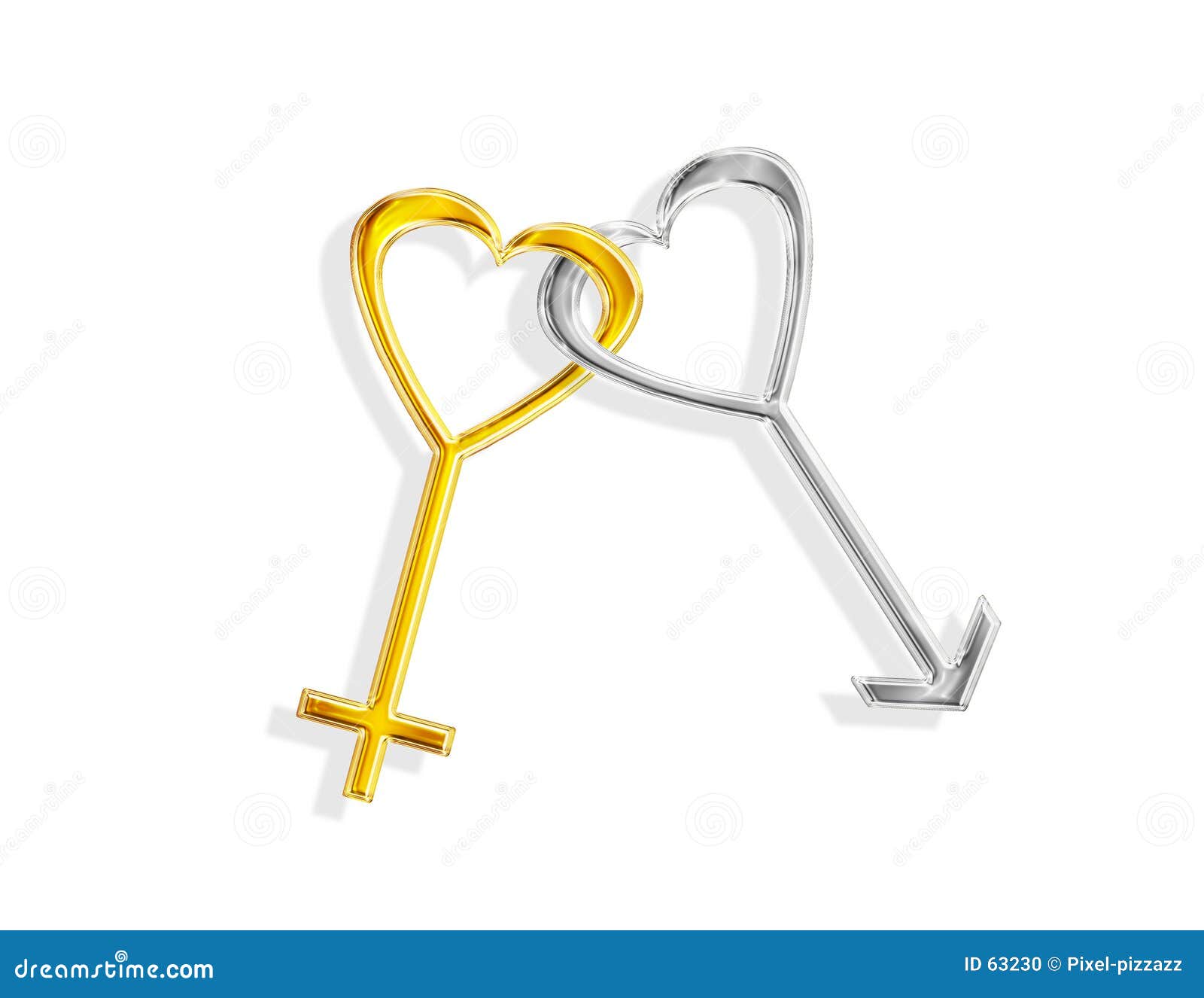 Amor conectado stock de ilustración. Ilustración de ensamblado - 63230