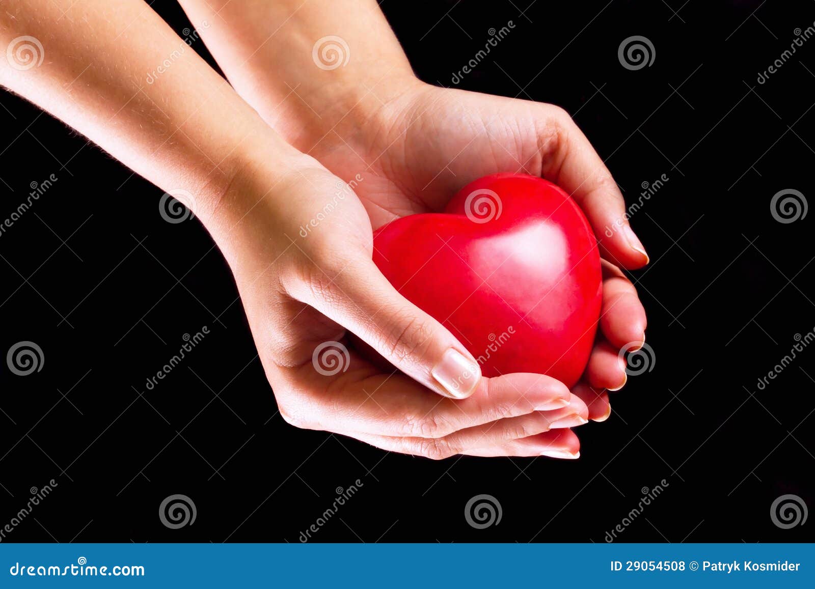 Amor en sus manos foto de archivo. Imagen de medicina - 29054508