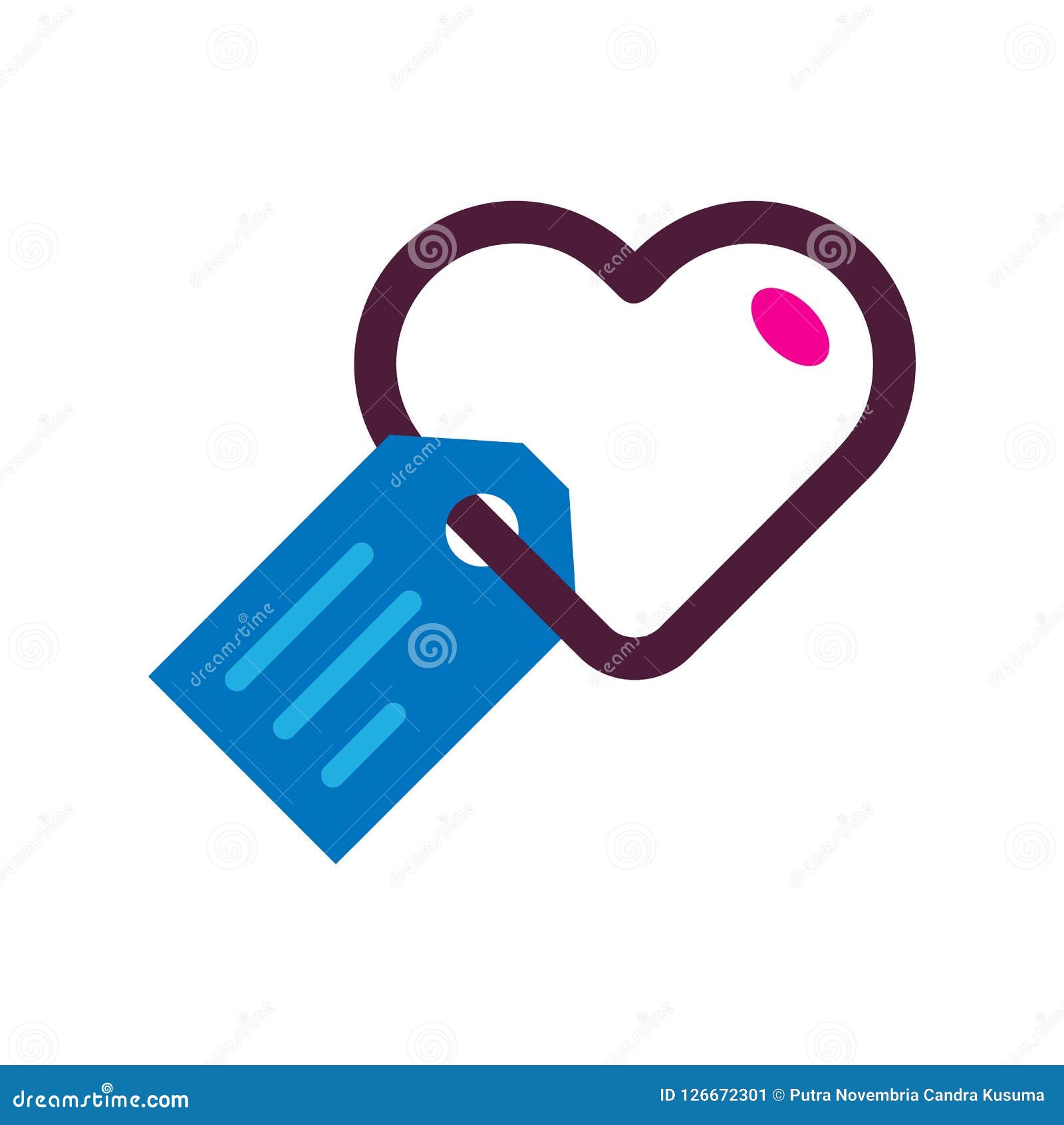 Amor Logo Icon Design De La Etiqueta Ilustración del Vector ...