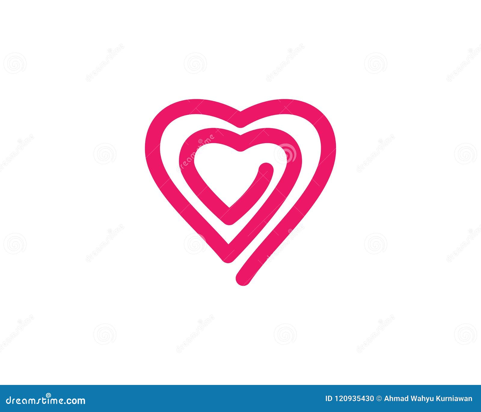 Amor Logo Vector ilustración del vector. Ilustración de concepto ...