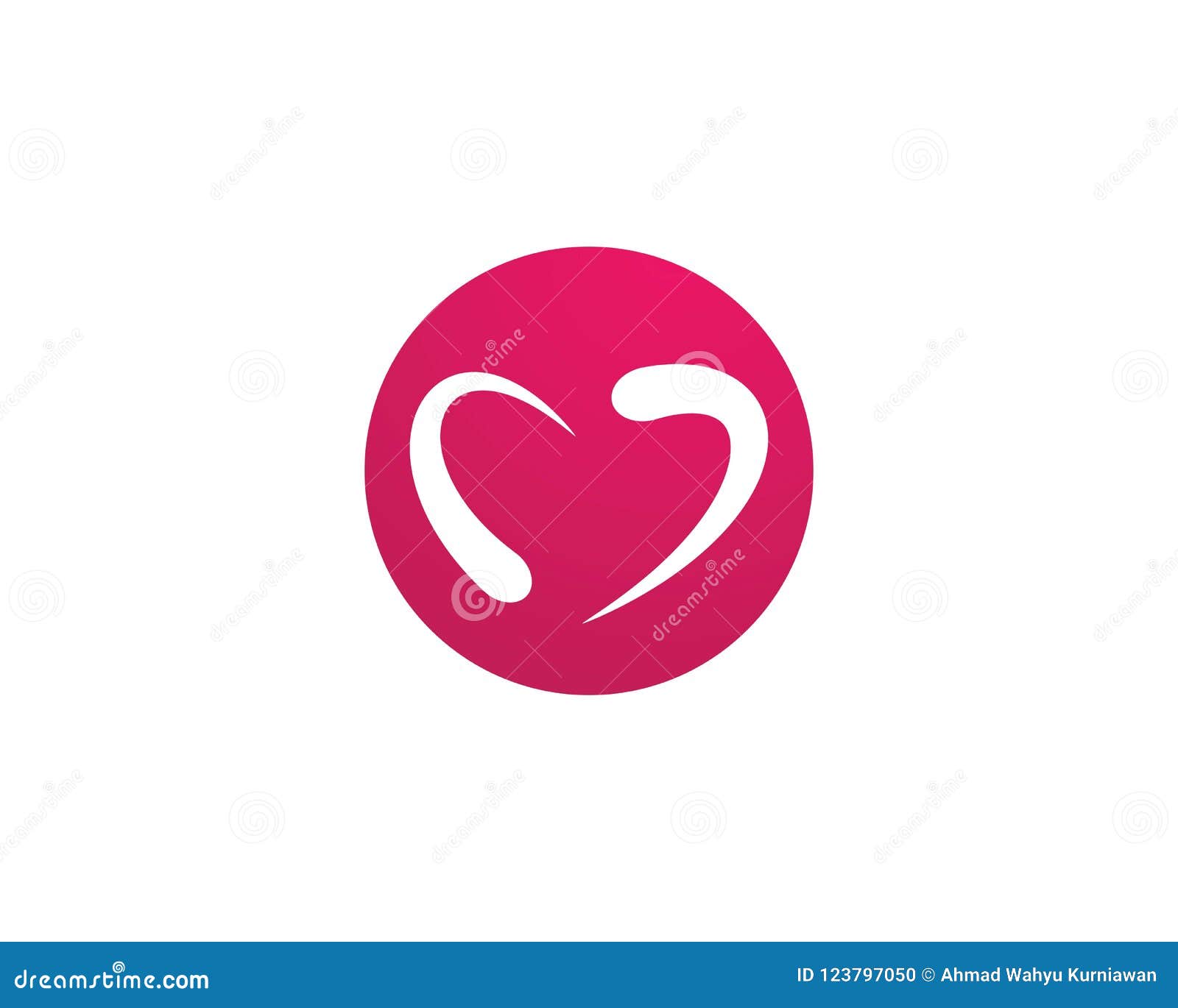 Amor Logo Vector ilustración del vector. Ilustración de extracto ...