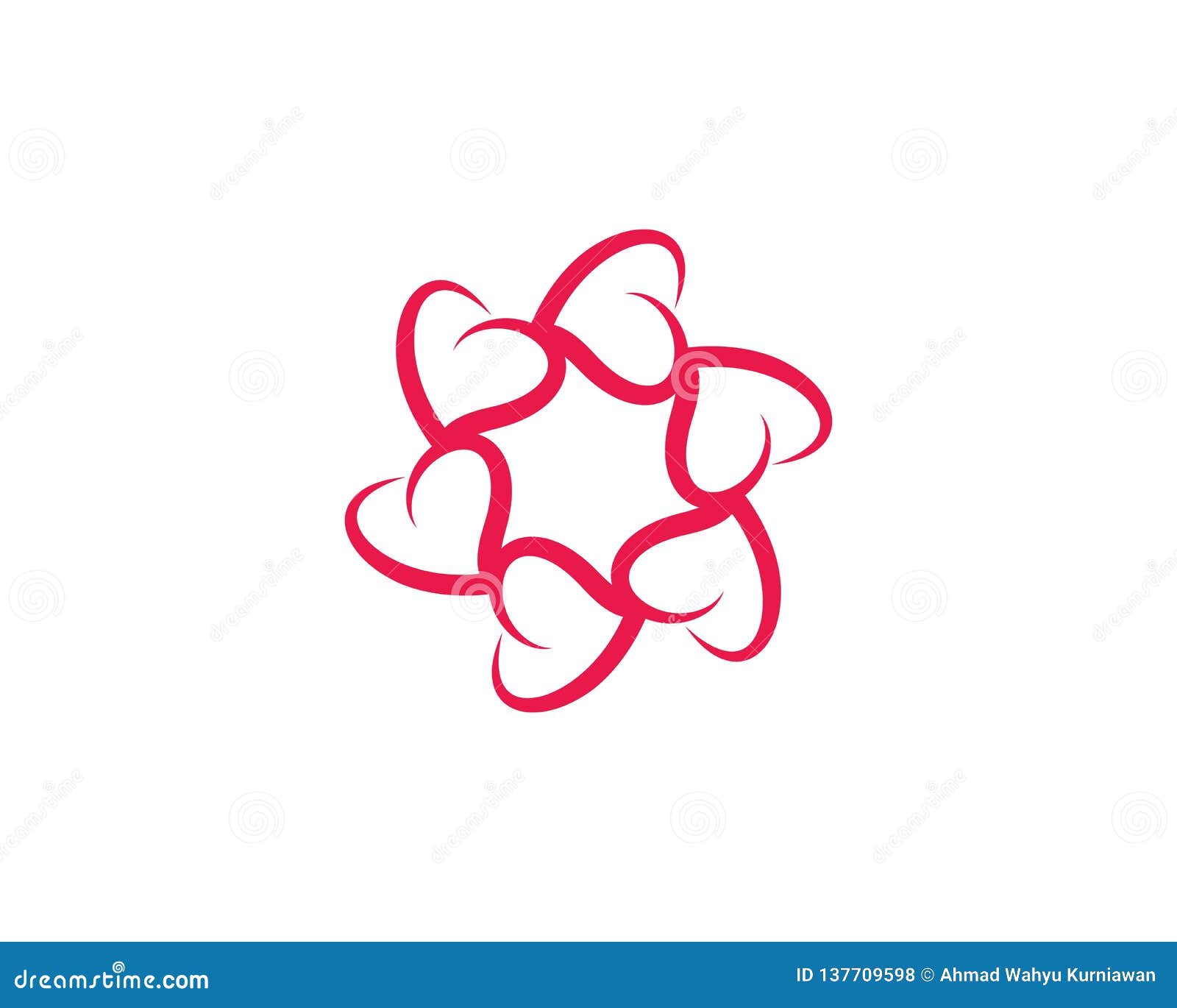Amor Logo Vector ilustración del vector. Ilustración de médico - 137709598