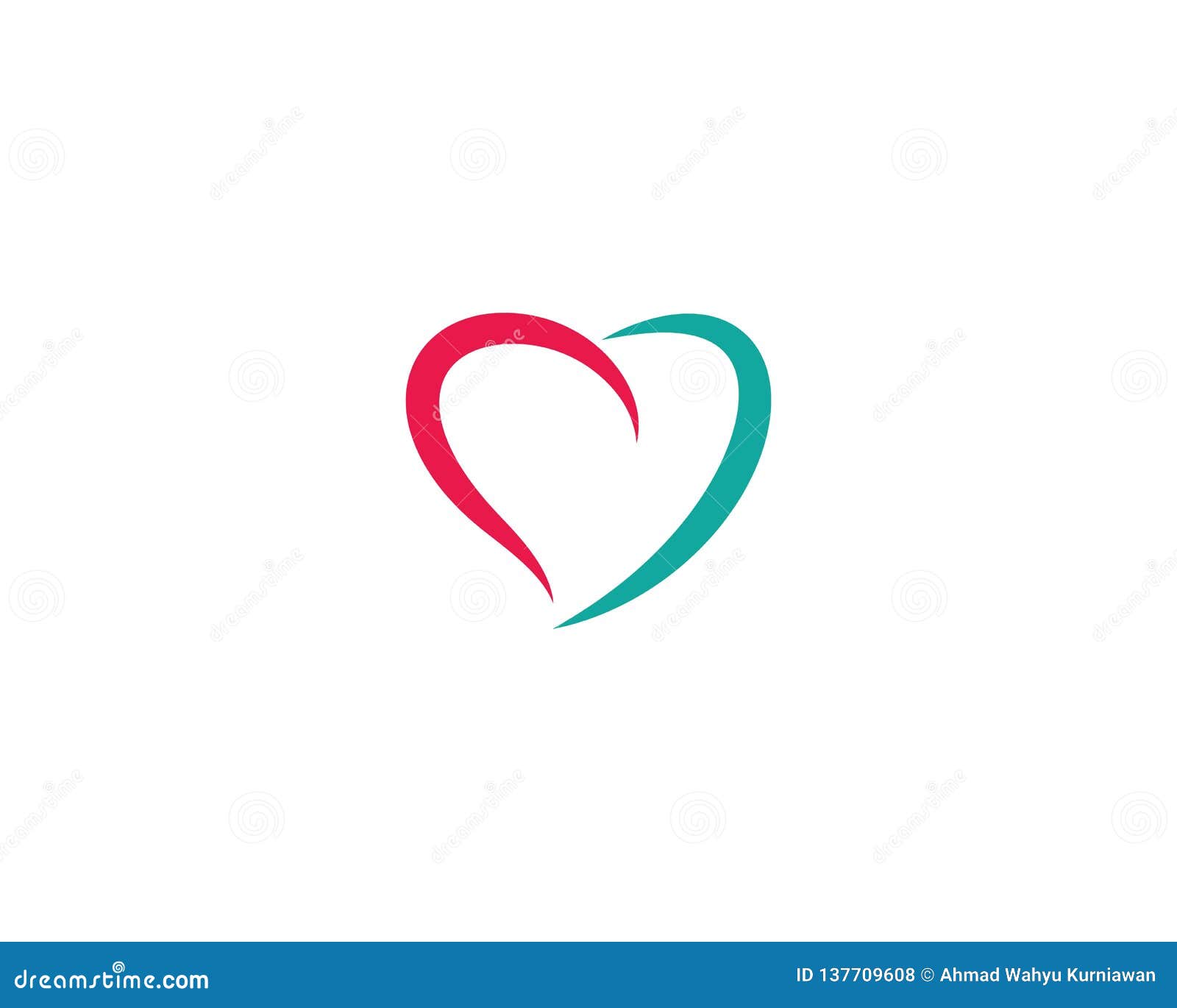 Amor Logo Vector ilustración del vector. Ilustración de ayuda - 137709608