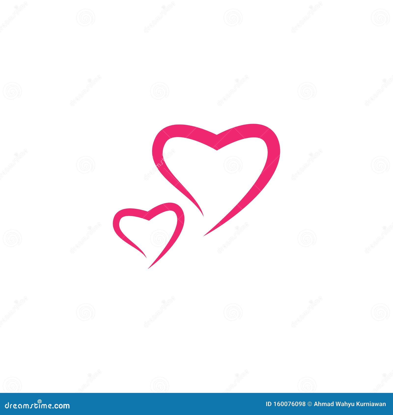 Amor Logo Vector ilustración del vector. Ilustración de infinito ...