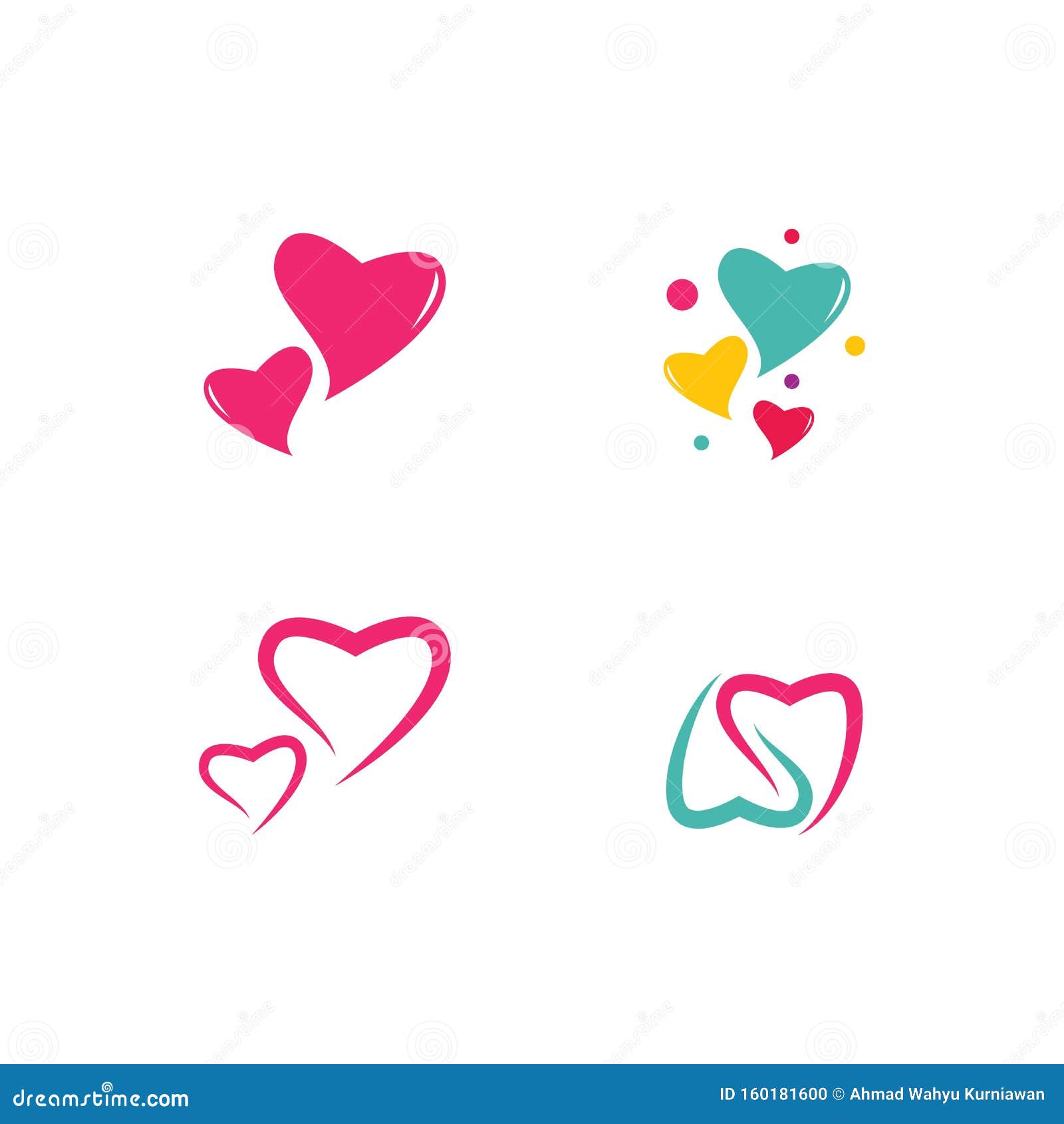 Amor Logo Vector ilustración del vector. Ilustración de insignia ...