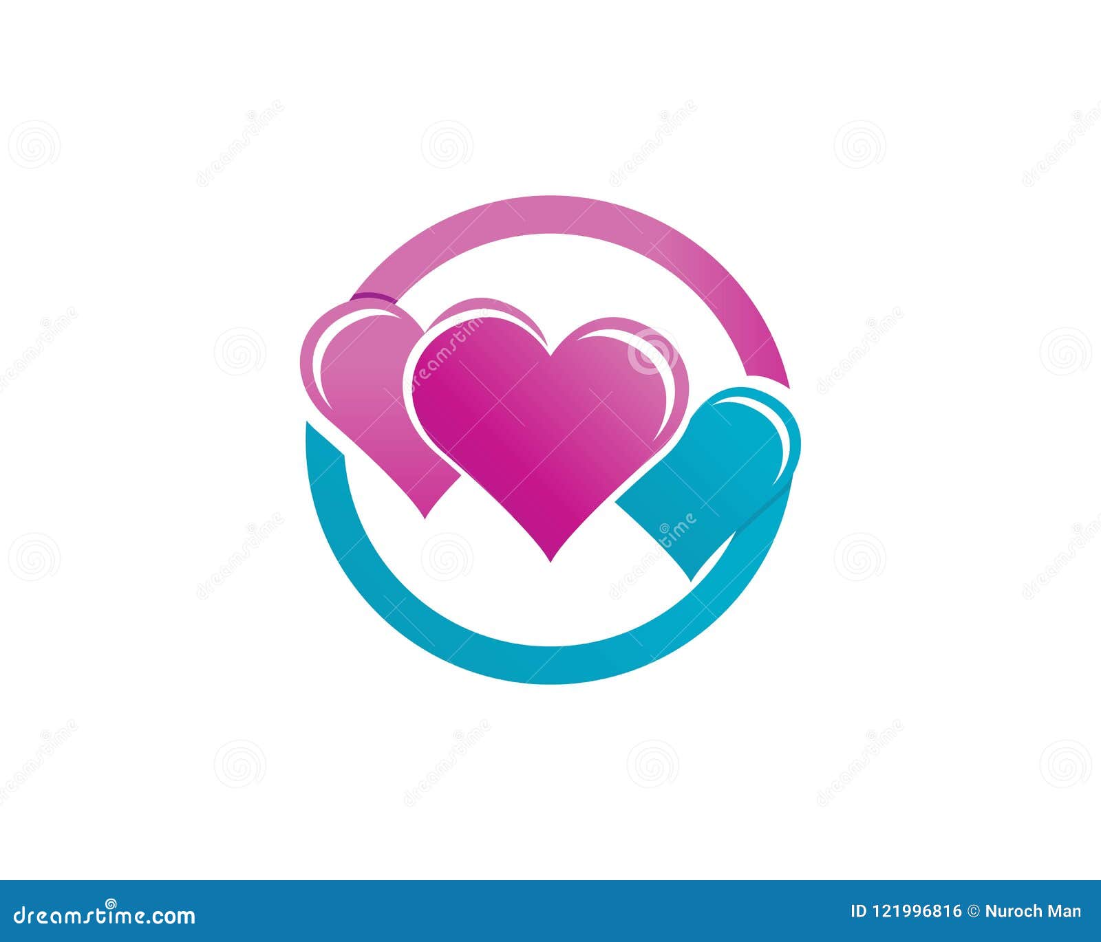 Amor Logo Vetora Template ilustração do vetor. Ilustração de nascimento ...