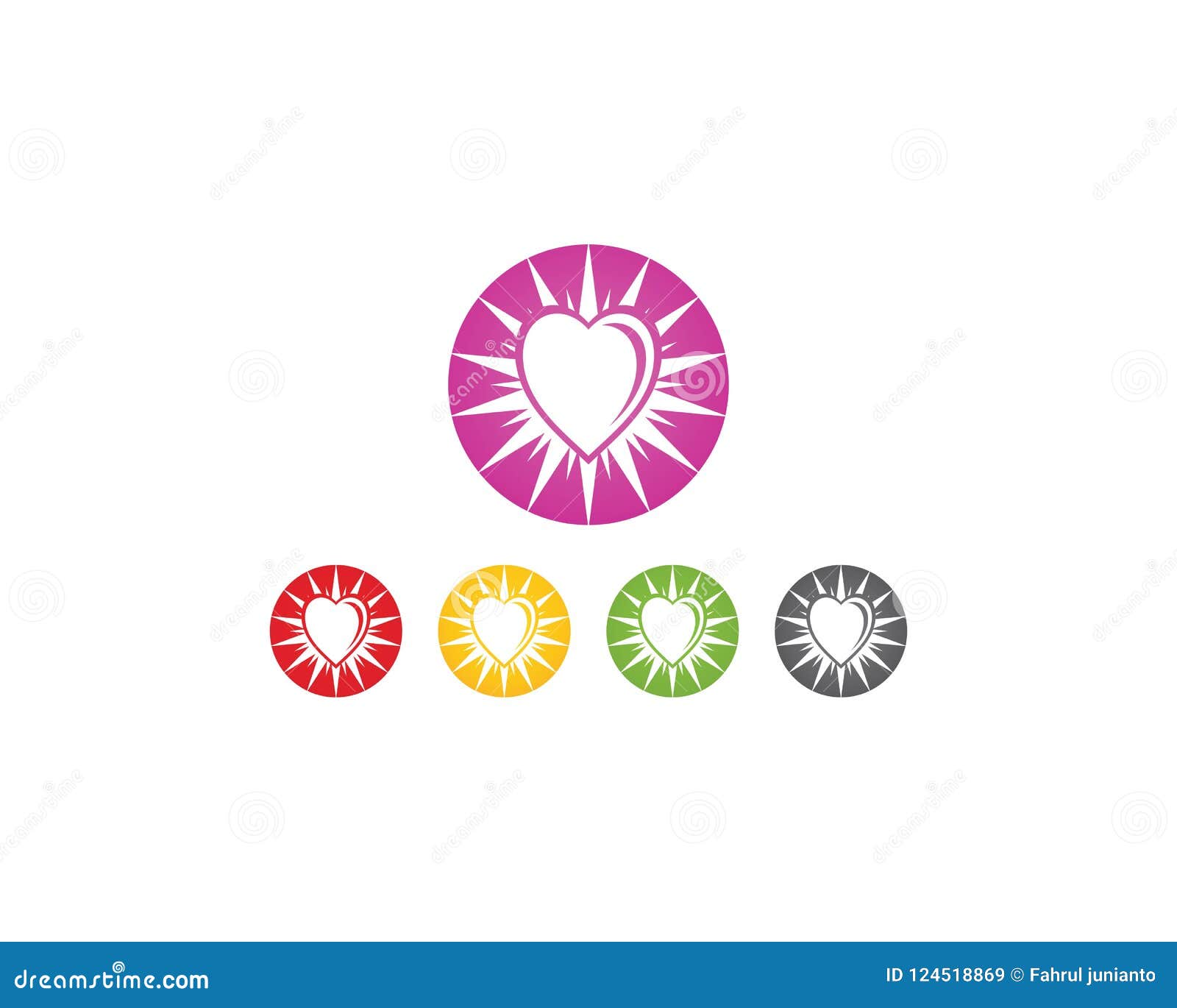 Amor Logo Vetora Template ilustração do vetor. Ilustração de jogo ...