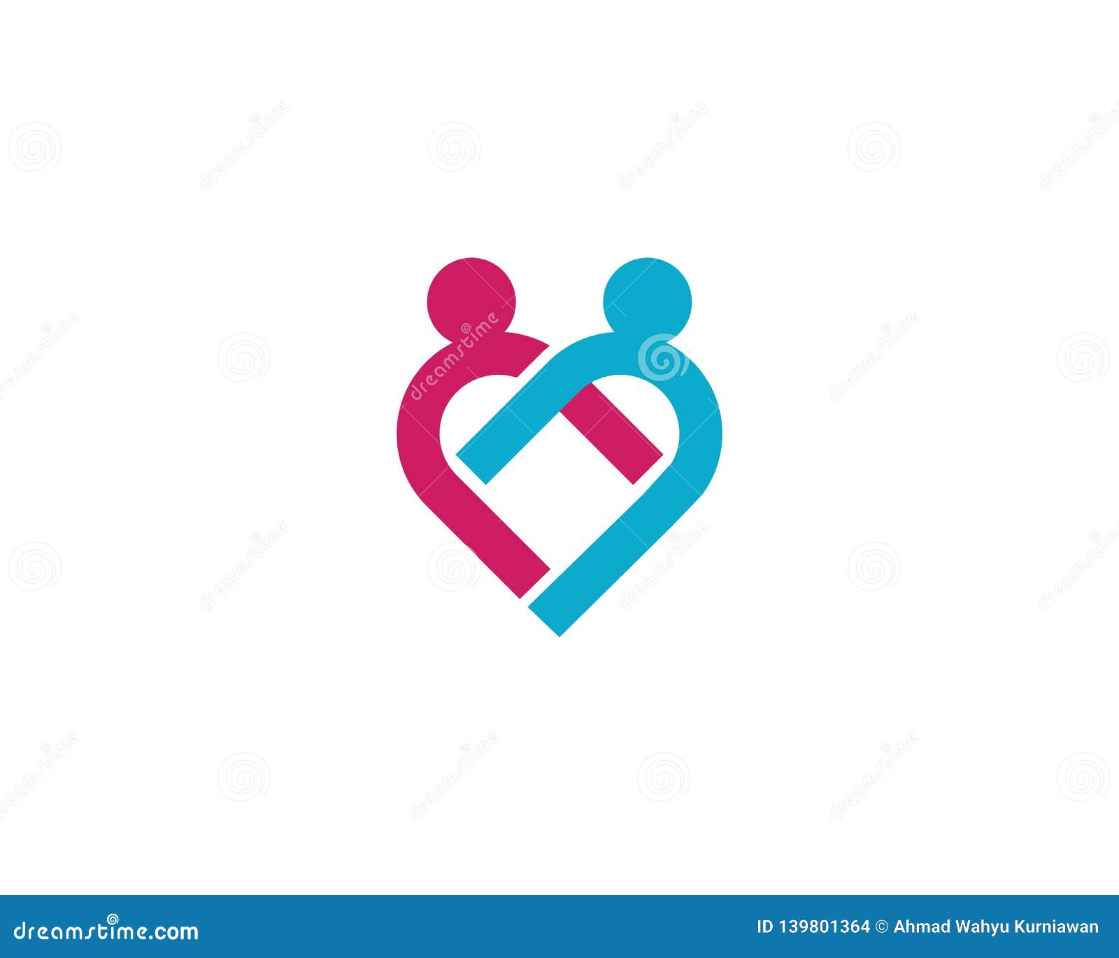 Amor Logo Vetora ilustração do vetor. Ilustração de infinidade - 139801364