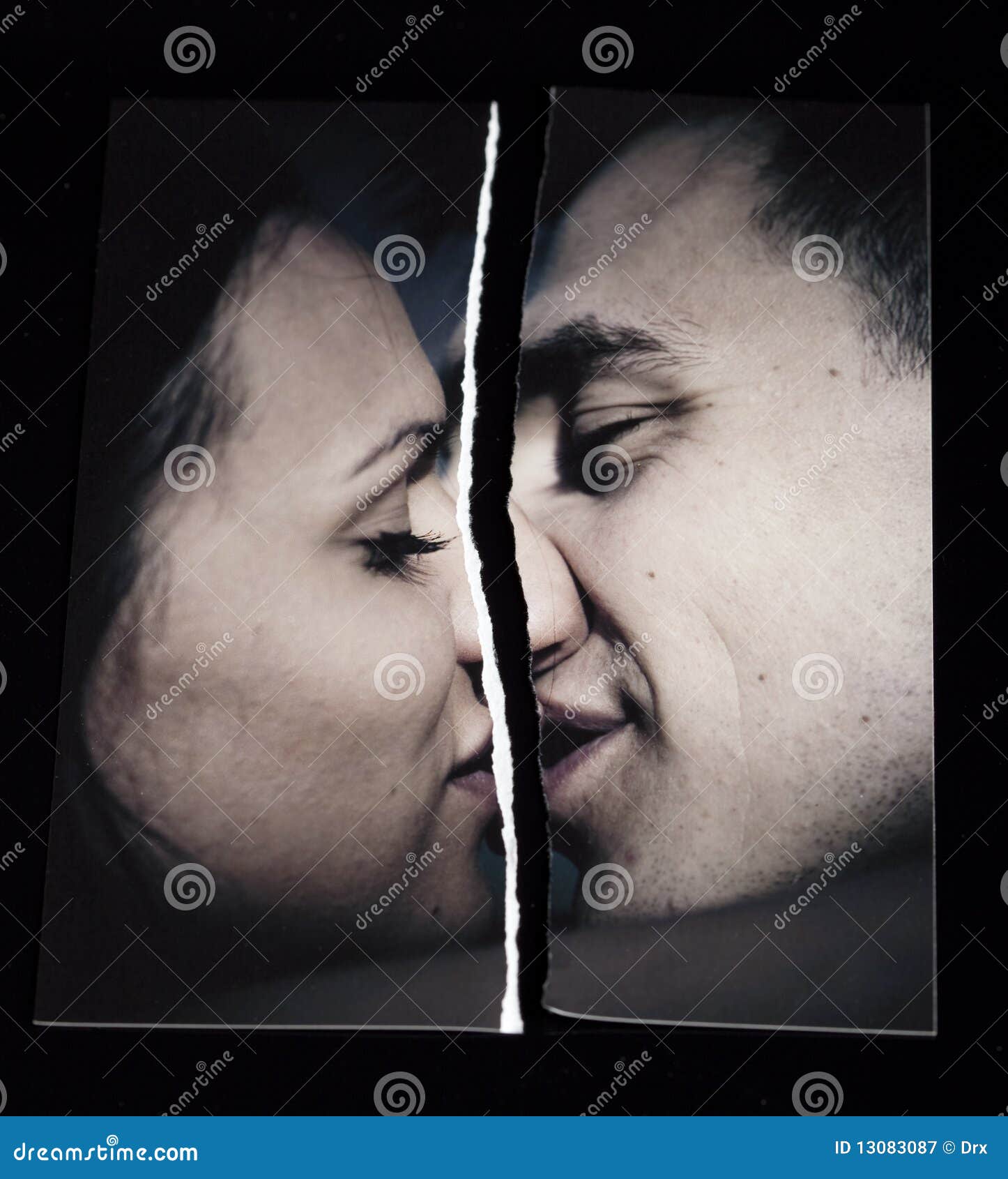 Amor quebrado y fotografía imagen de archivo. Imagen de foto - 13083087