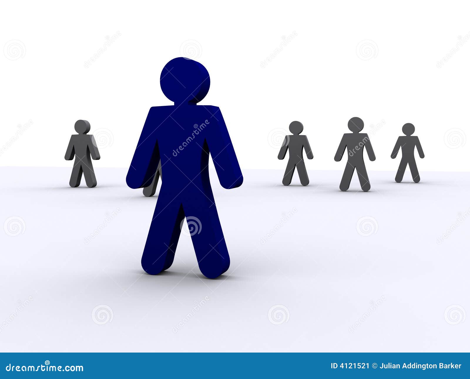 Amorce du groupe illustration stock. Illustration du métaphorique - 4121521