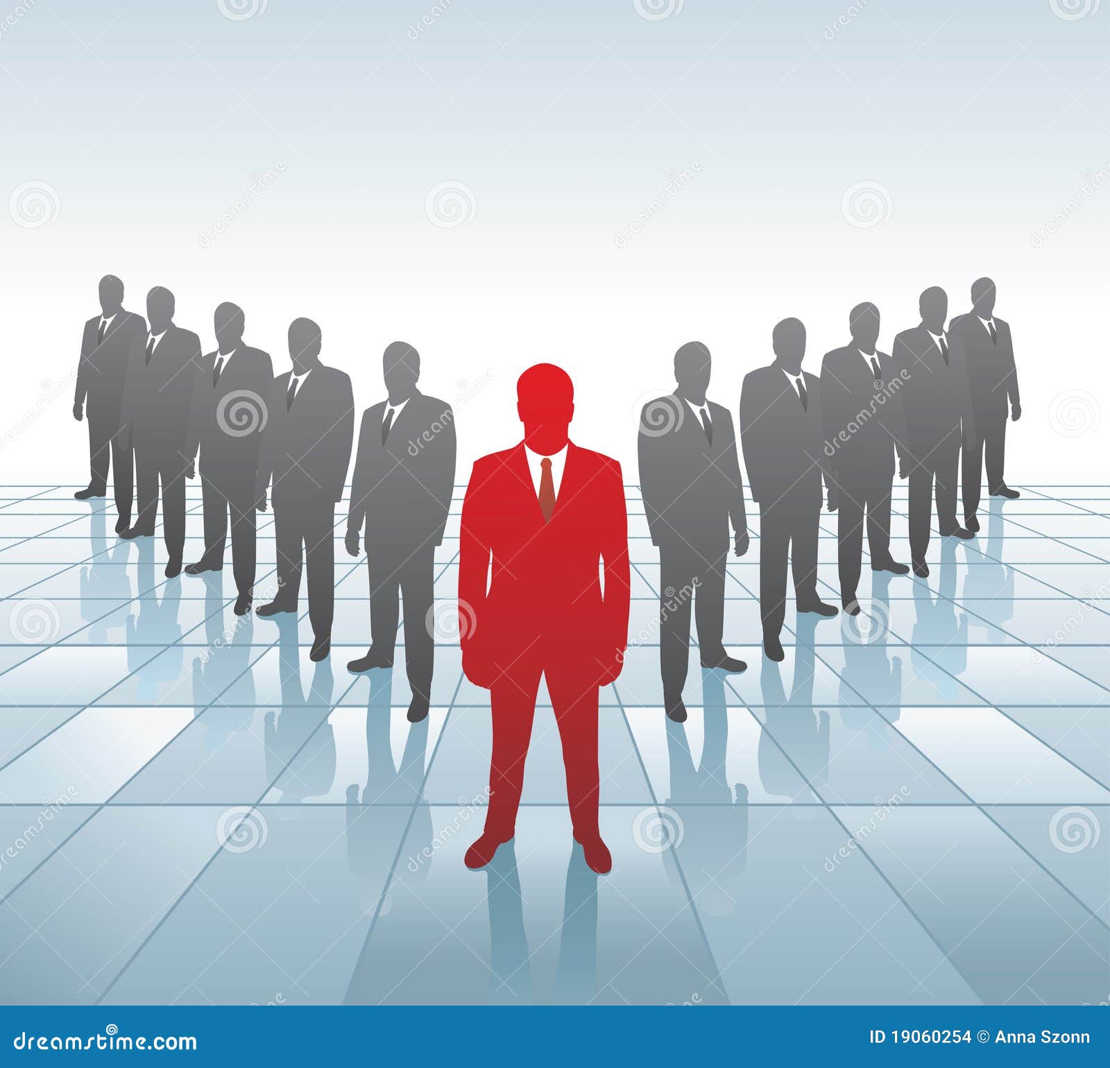 Amorce et son équipe. illustration de vecteur. Illustration of personne ...