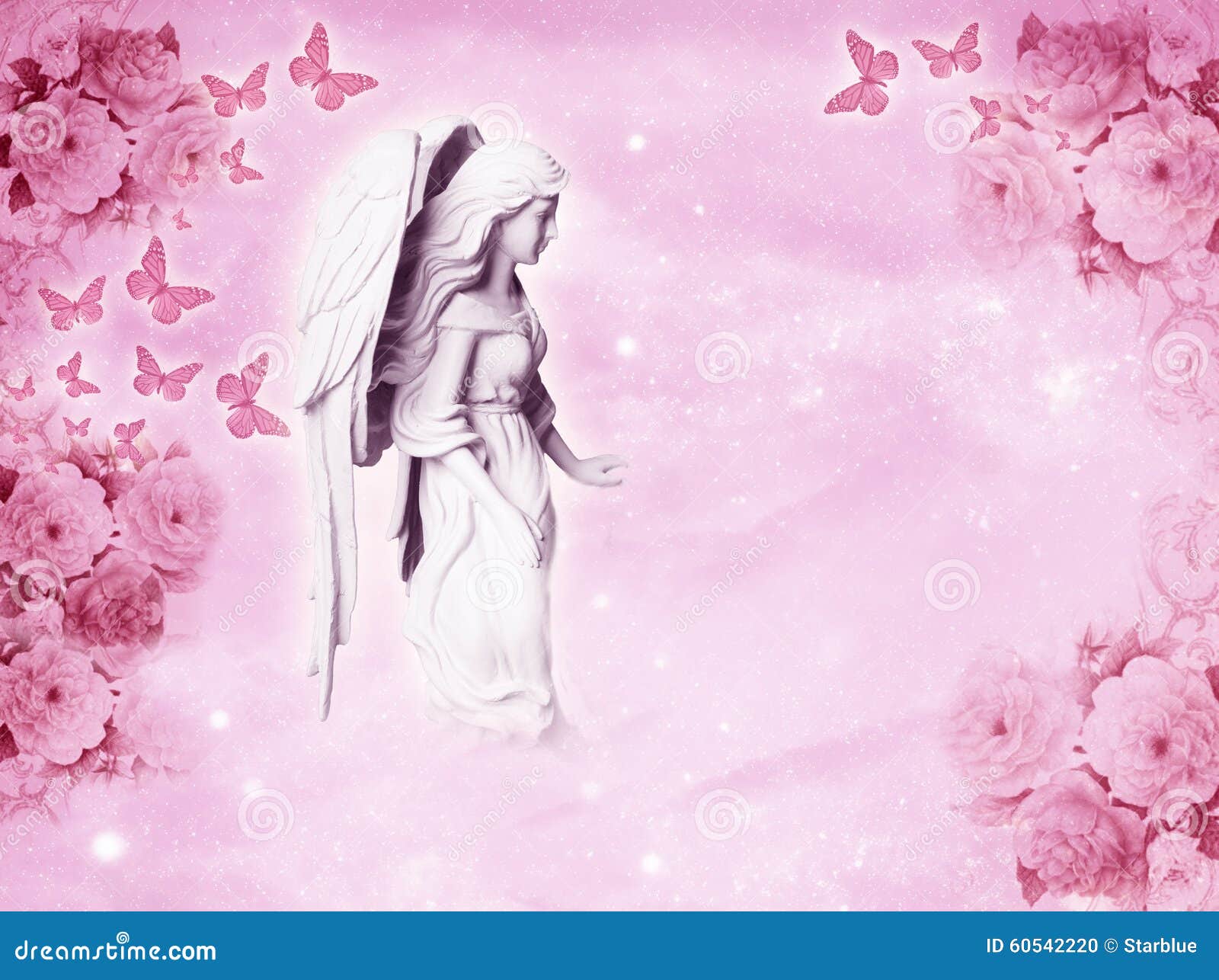 Amore di angelo fotografia stock. Immagine di divino - 60542220