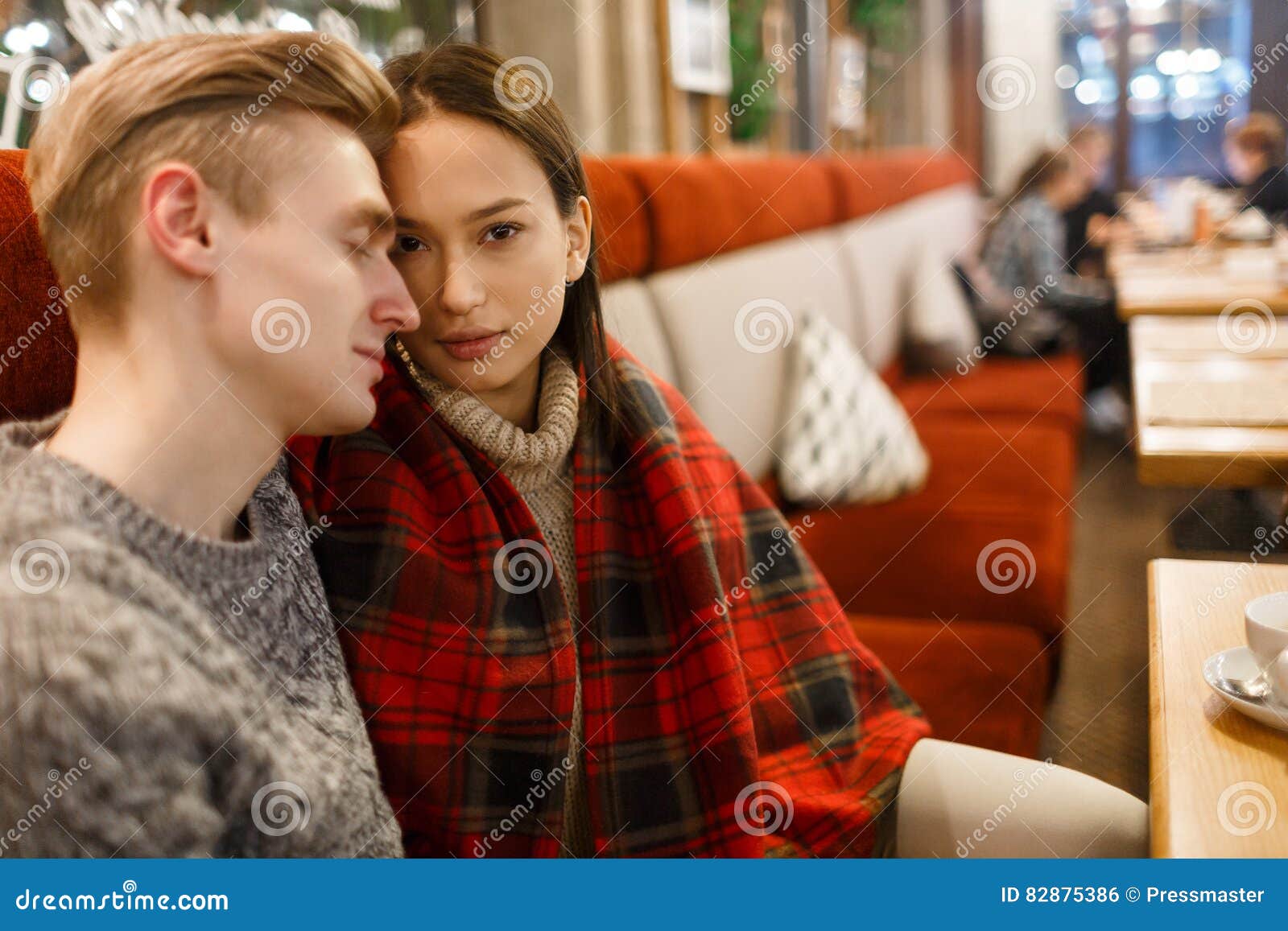 Amorous couple stock photo. Image of woman, sweethearts - 82875386