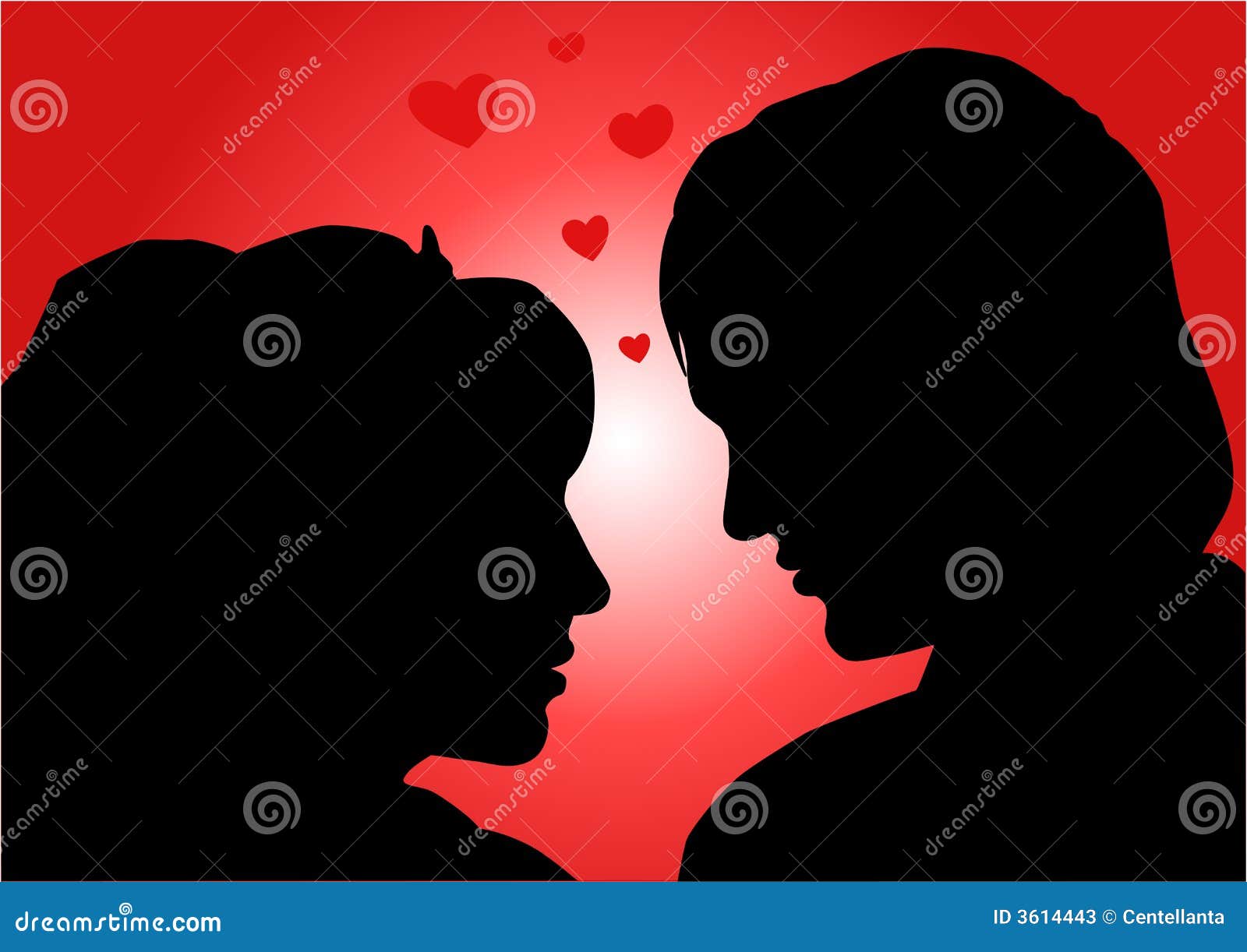 Amorous Paare, Abbildung vektor abbildung. Illustration von element ...