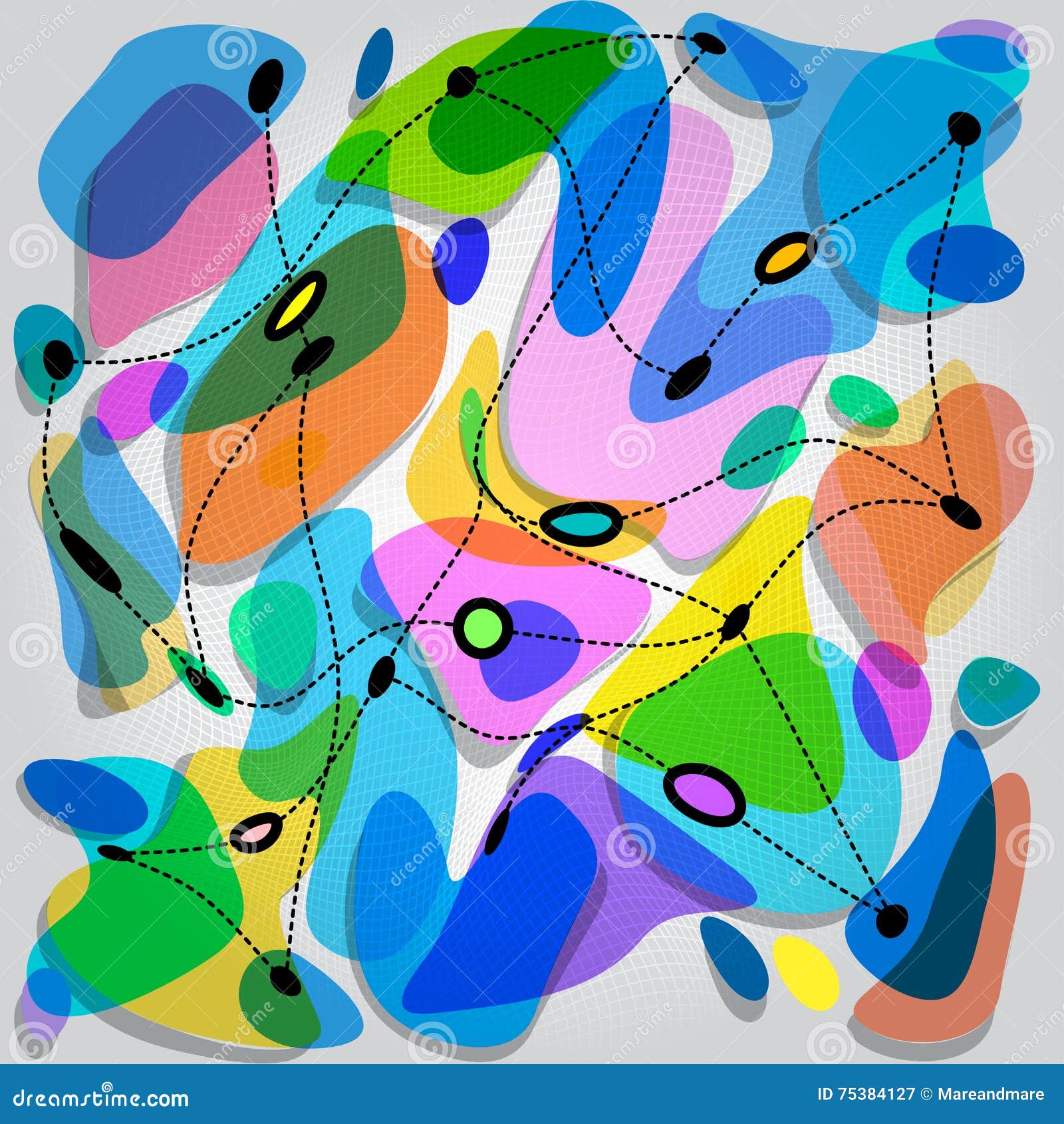 Amorphous Structure Changing Its Shape Stock Photography ...