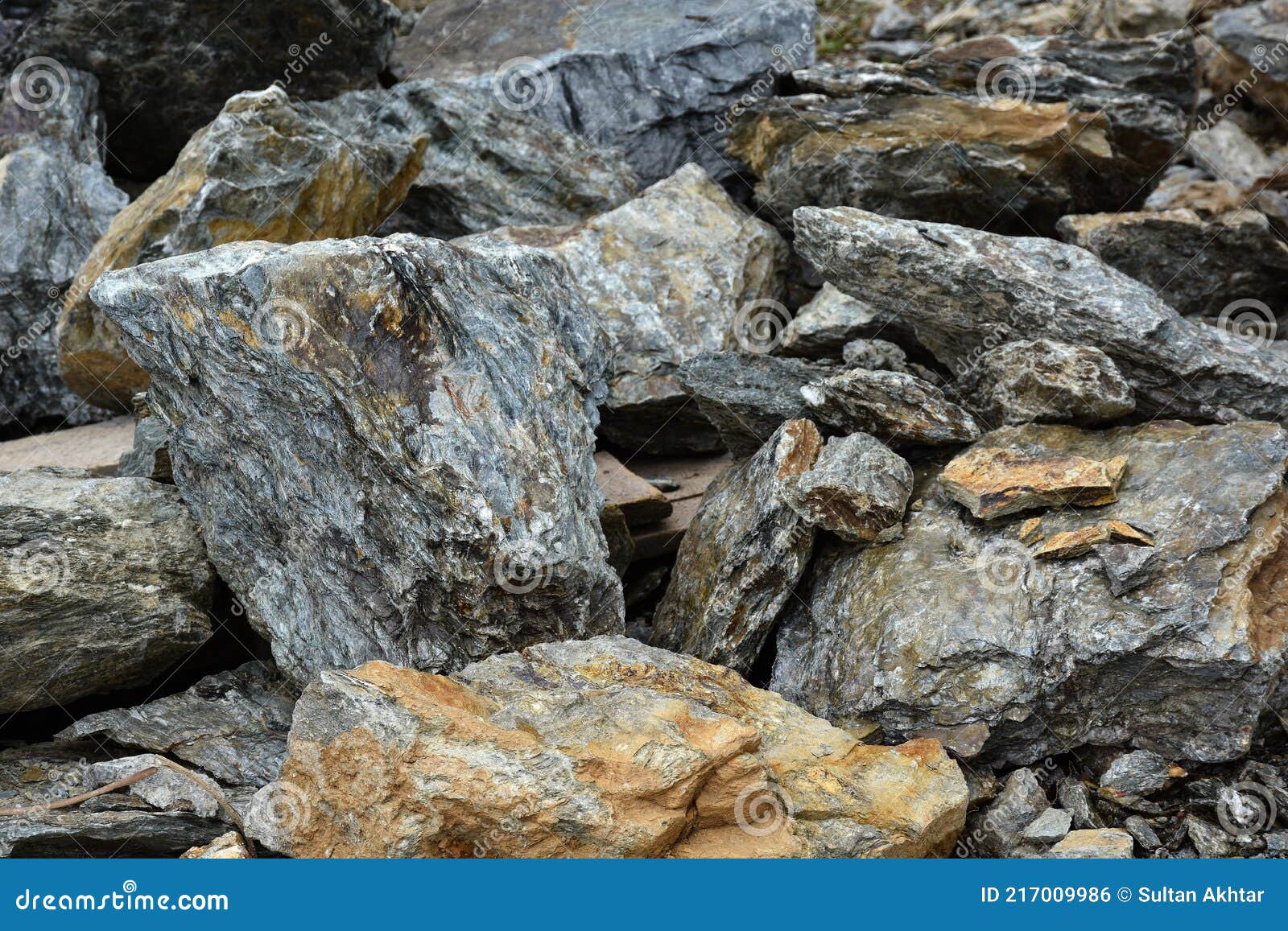 Amorphous Rocks with Beautiful Design , Pattern and Color Stock Photo ...