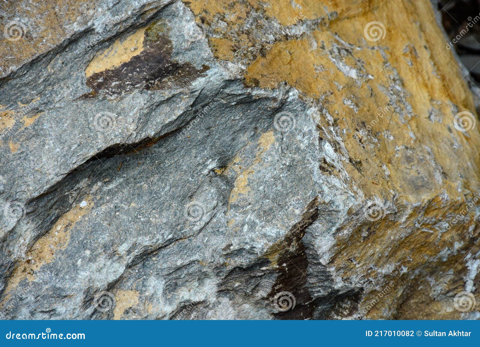 Amorphous Rocks with Beautiful Design , Pattern and Color Stock Photo ...