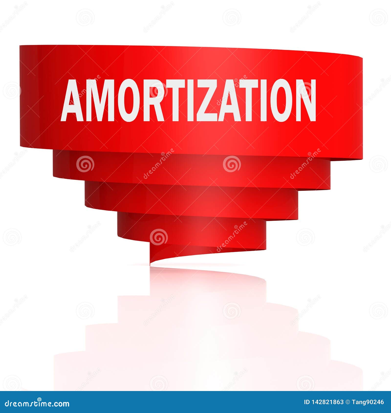 Amortization Word Cloud Cartoon Vector | CartoonDealer.com #222392901