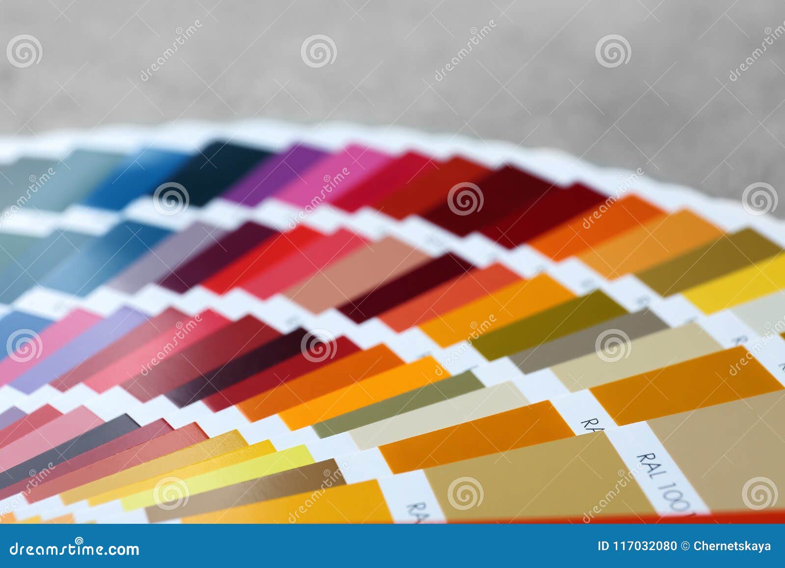 Amostras Da Paleta De Cores, Close Up Foto de Stock - Imagem de detalhe ...