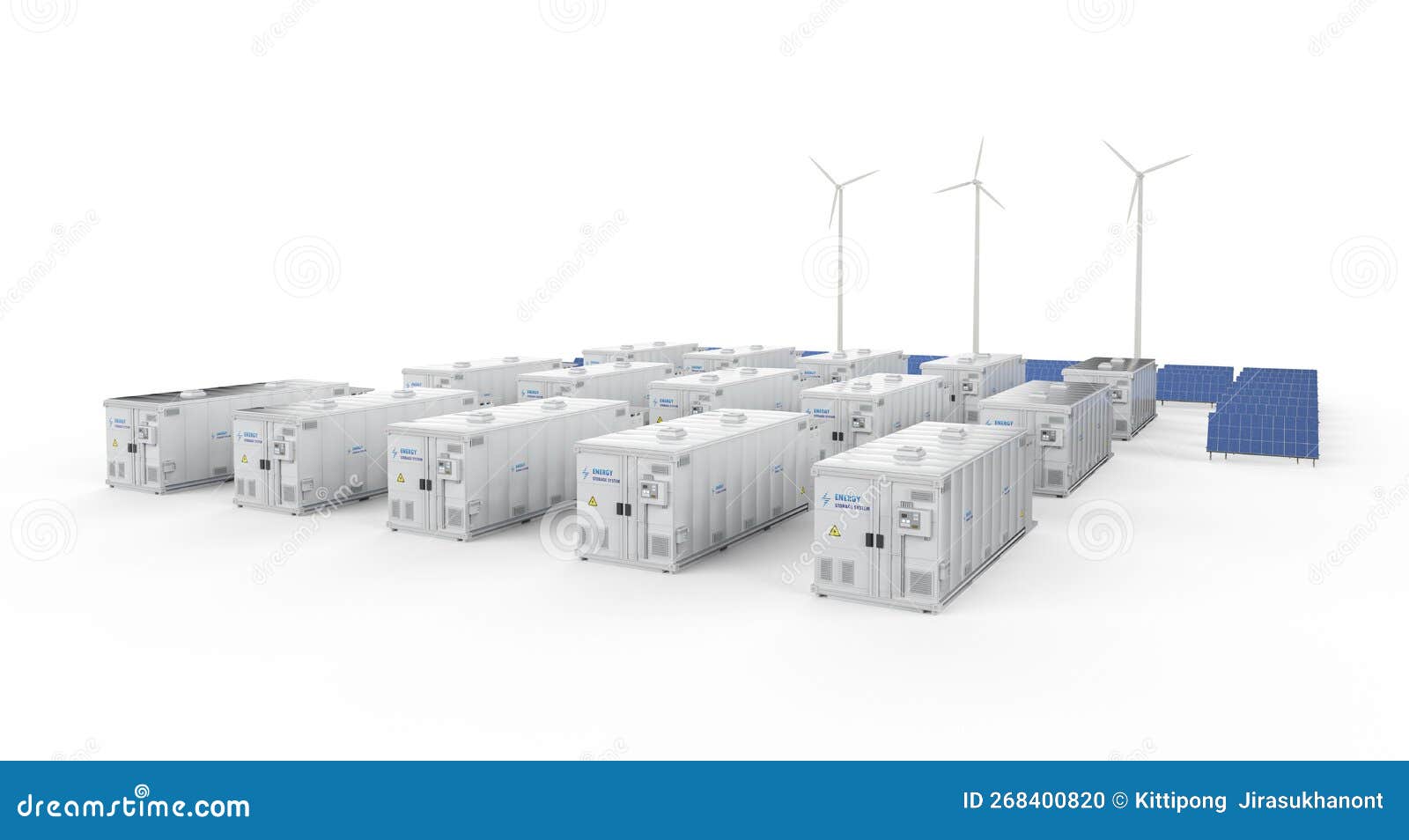 Amount Of Energy Storage Systems Or Battery Container Units With Solar ...