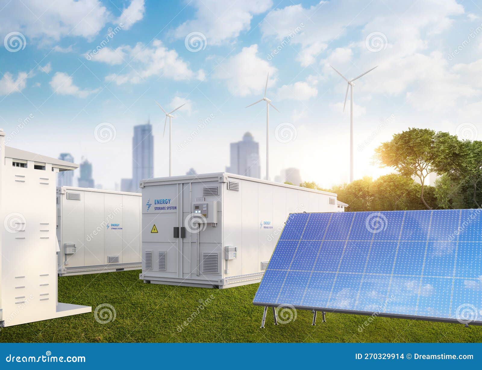 Amount of Energy Storage Systems or Battery Container Units with Solar ...