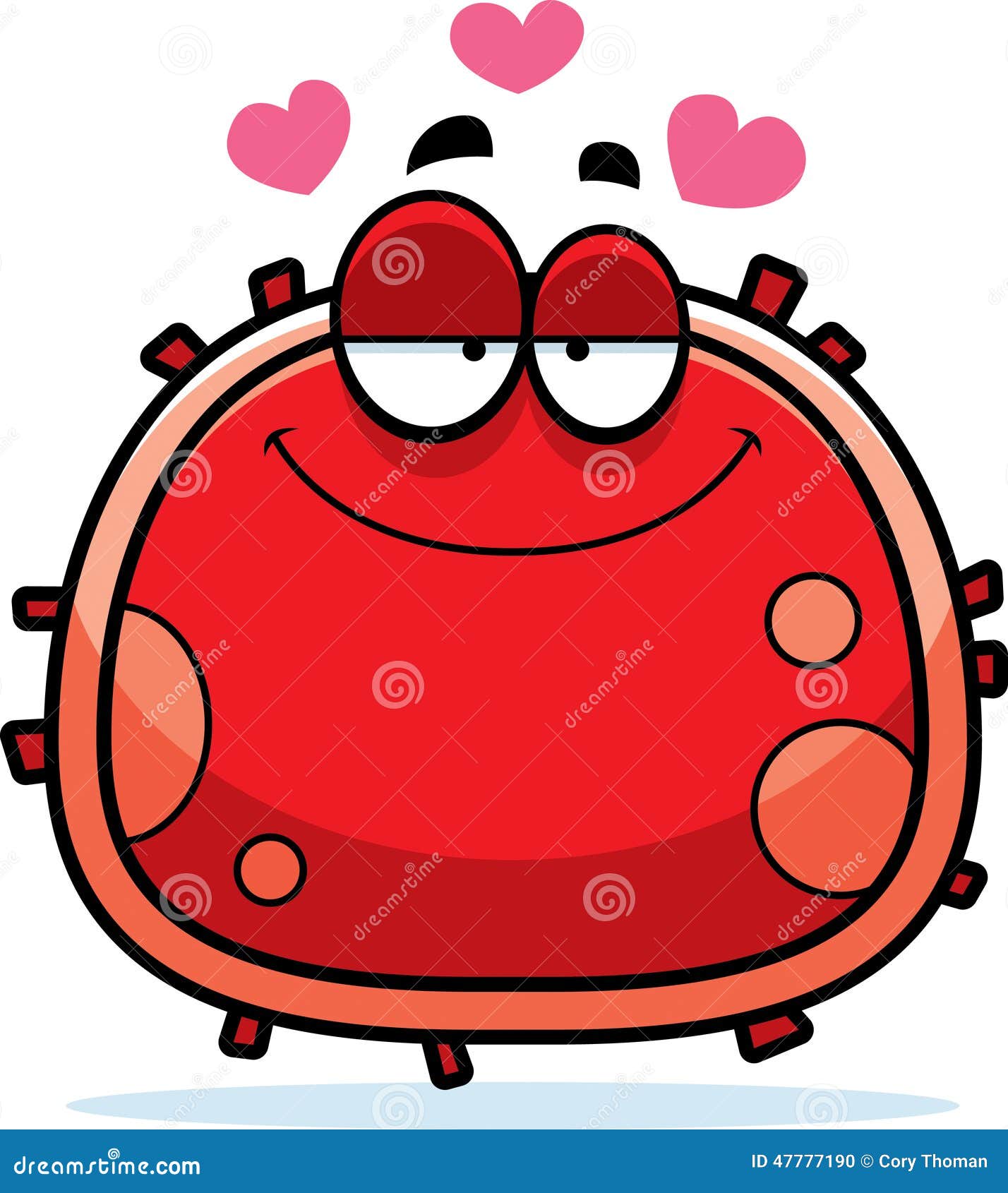 Amour de globule rouge illustration de vecteur. Illustration du amour ...