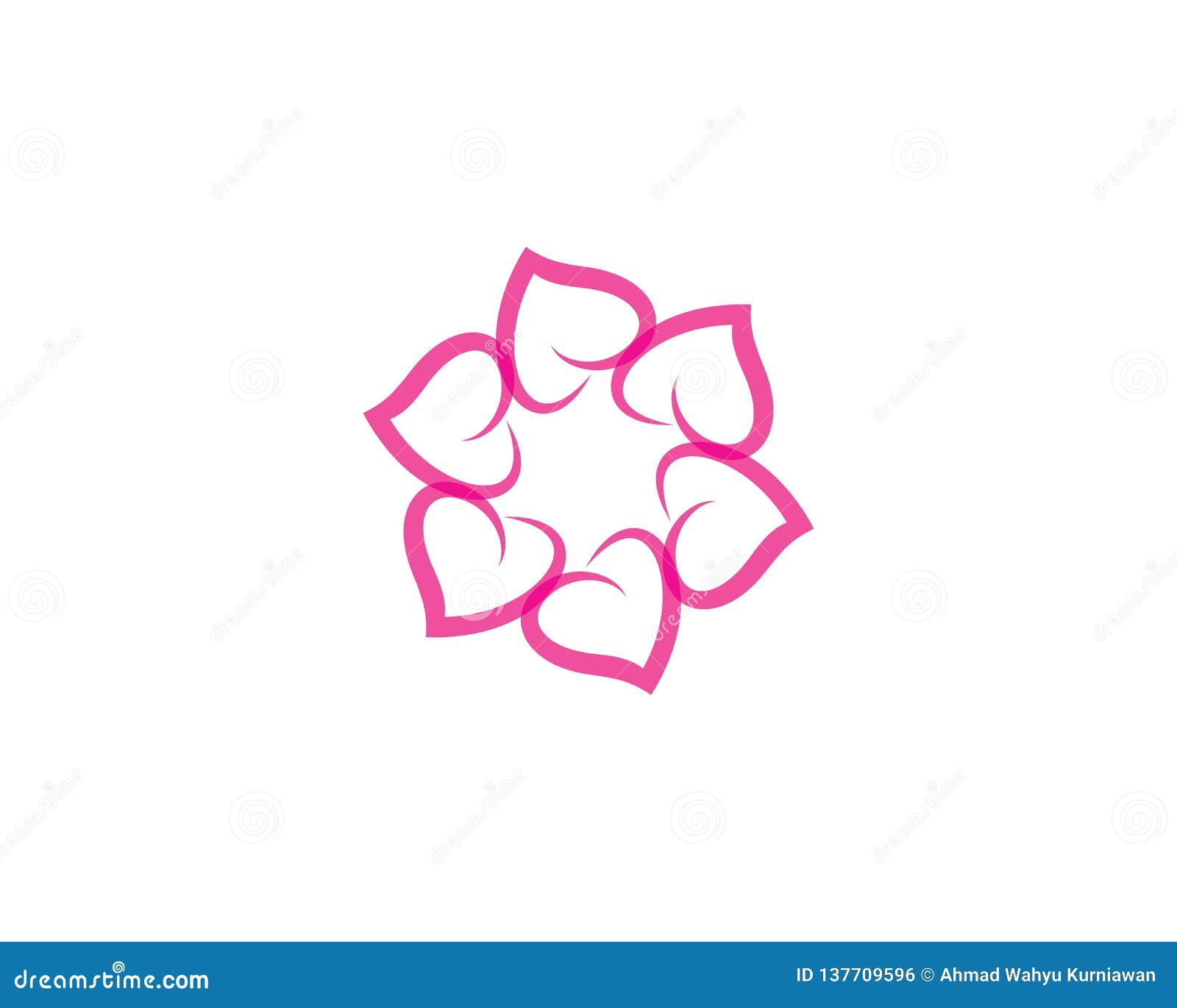 Amour Logo Vector illustration de vecteur. Illustration du concept ...