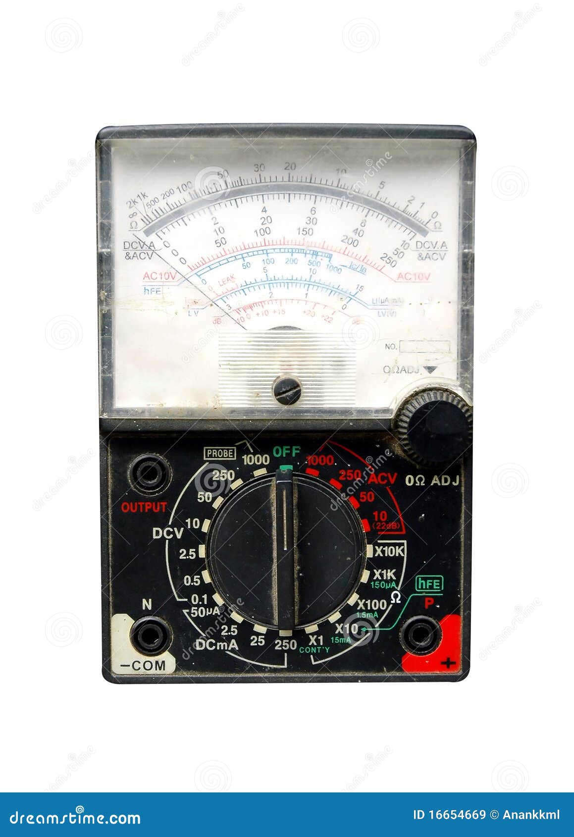 Amp meter stock image. Image of digital, current, industrial - 16654669