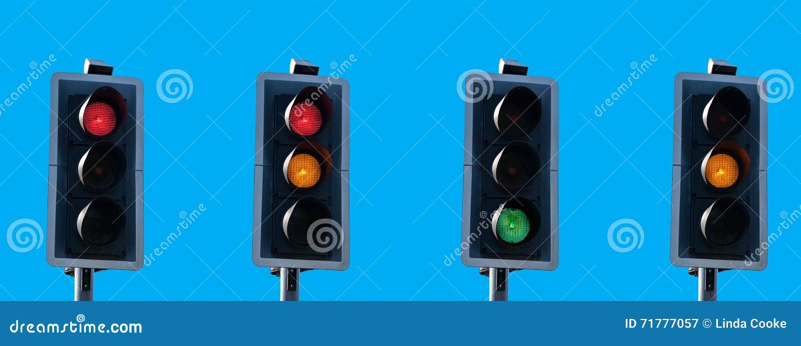 Ampel-Reihenfolge stockbild. Bild von blau, zustimmung - 71777057