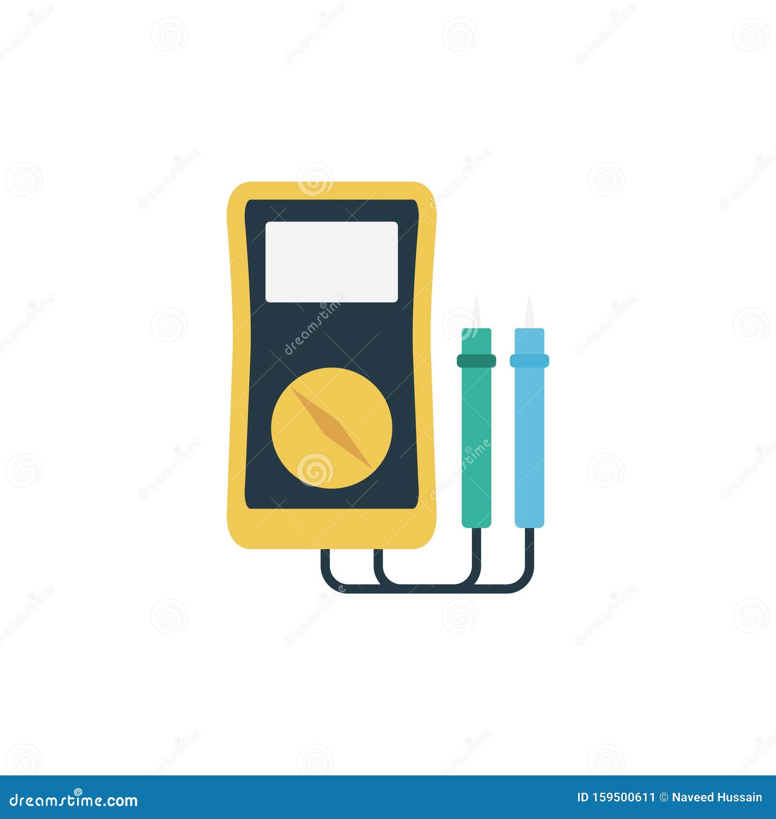 Ampere Reception Vector Flat Icon Stock Vector - Illustration of ...